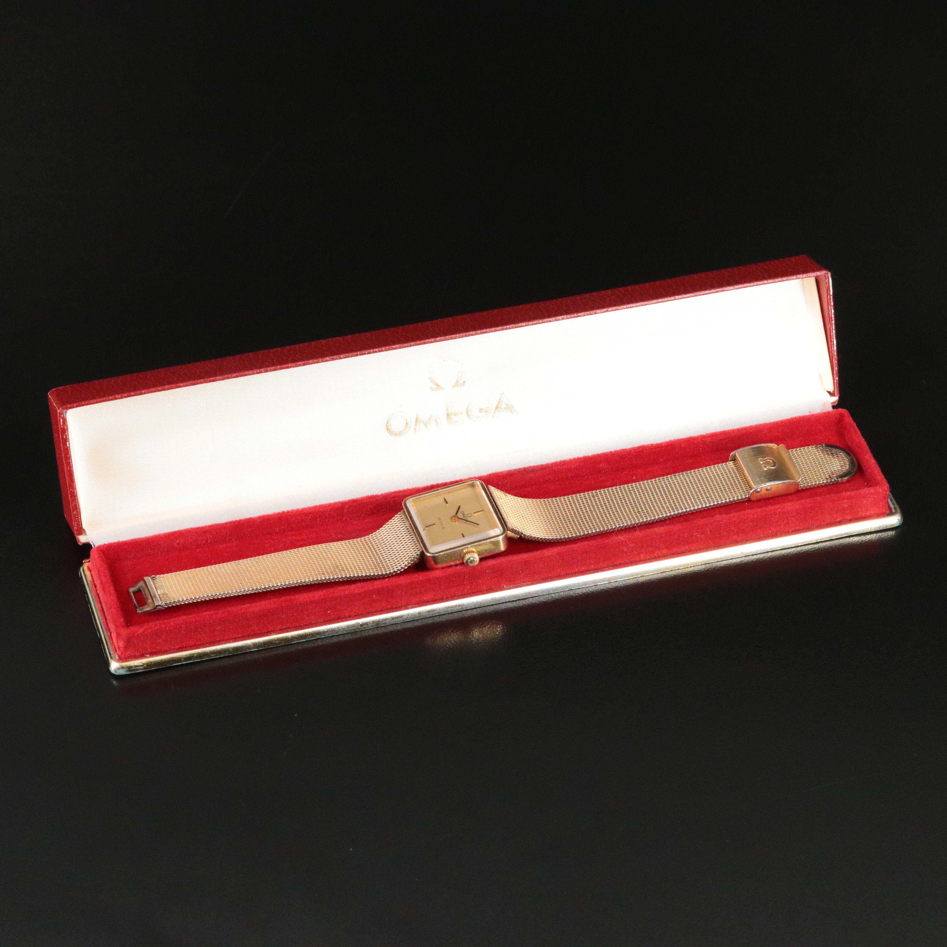 1973 Omega DeVille Stem Wind Watch | EBTH