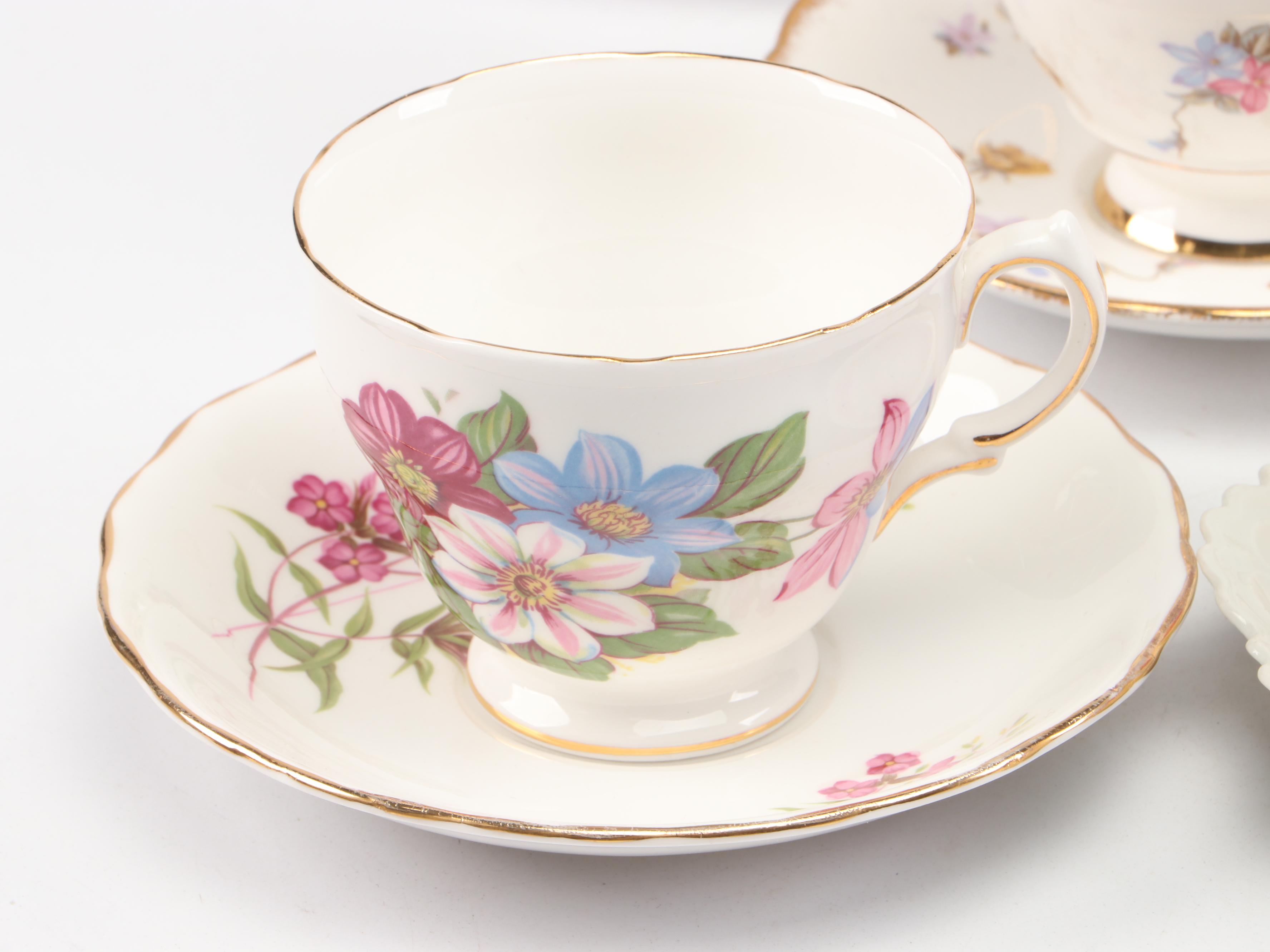 Paragon "Flower Festival" and More Teacups and Saucers | EBTH