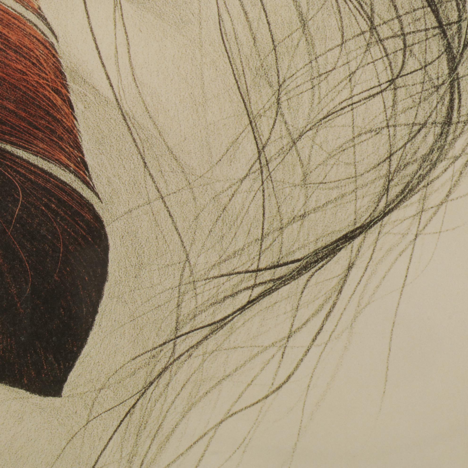 Frank Howell Offset Lithograph Santa Fe Trails Gallery Exhibition ...