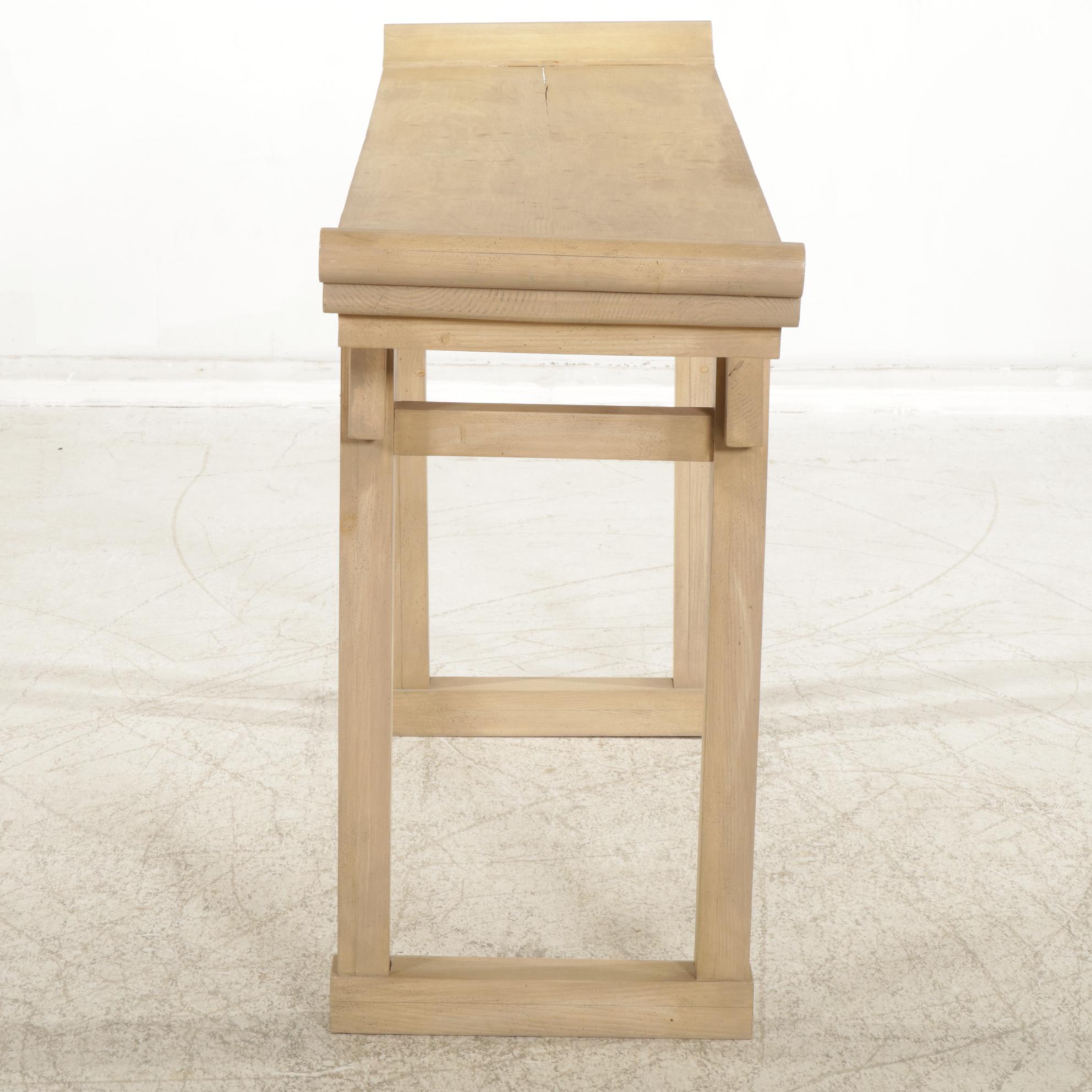 Chinese Temple Style Wood Sofa Table, 21st Century | EBTH