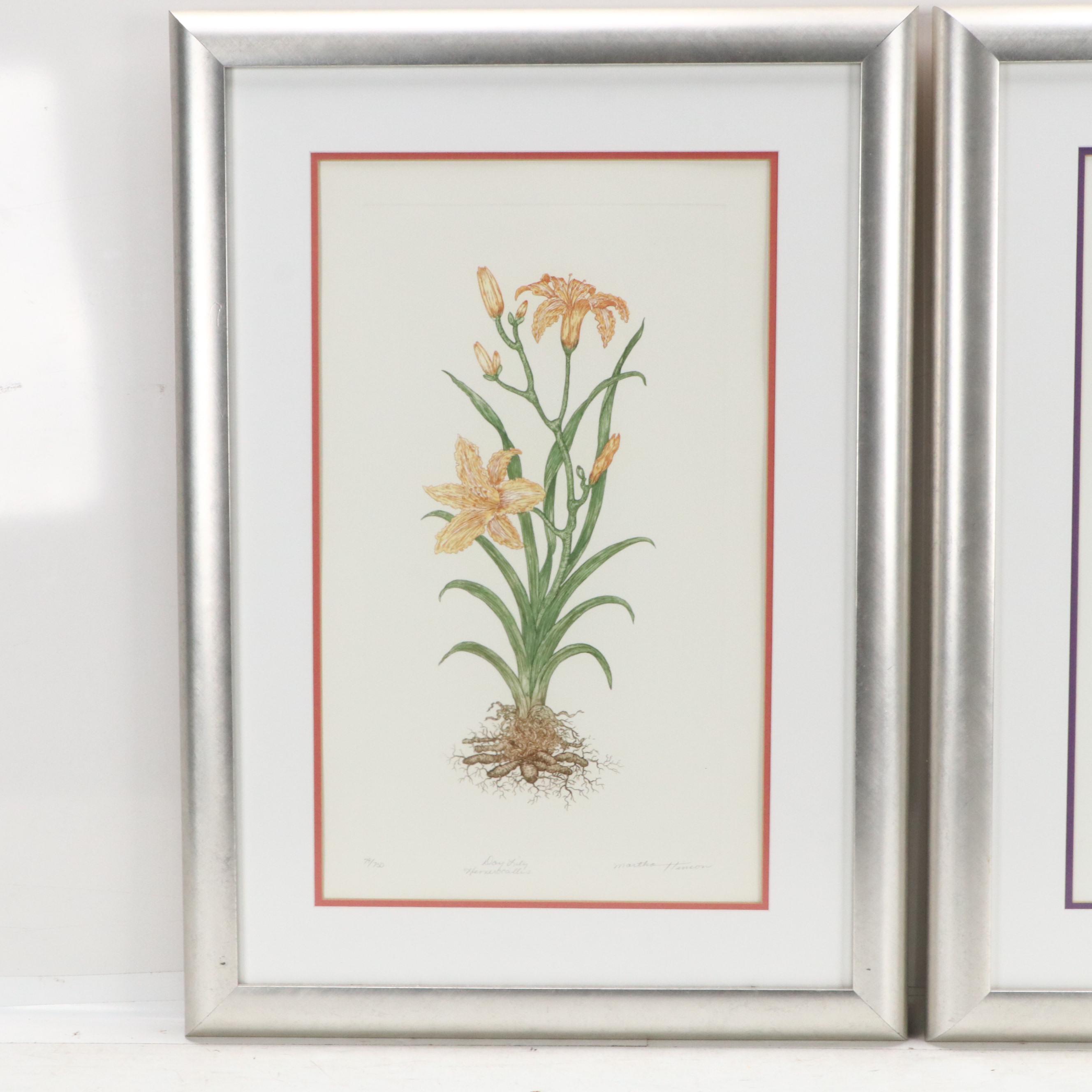 Martha Hinson Botanical Engravings "Tulip Liliaceae" and More | EBTH