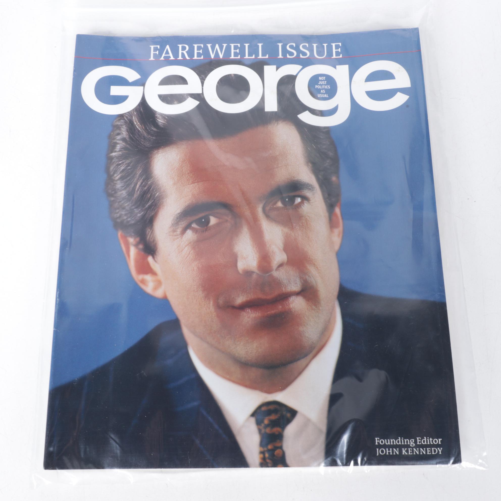 George Magazines Including John Kennedy Jr. Tribute Issues | EBTH