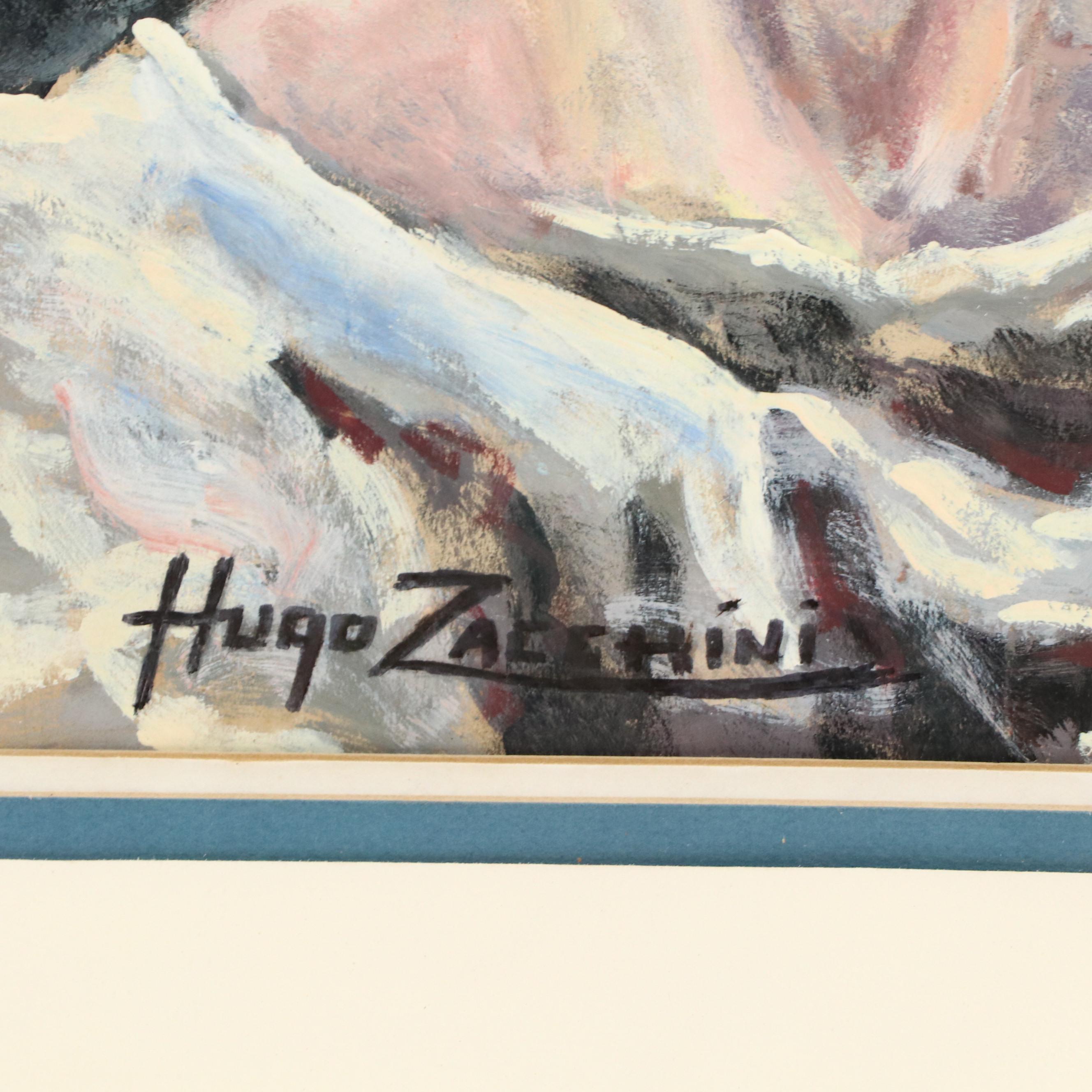 Hugo Zacchini Portrait Oil Painting of Woman | EBTH