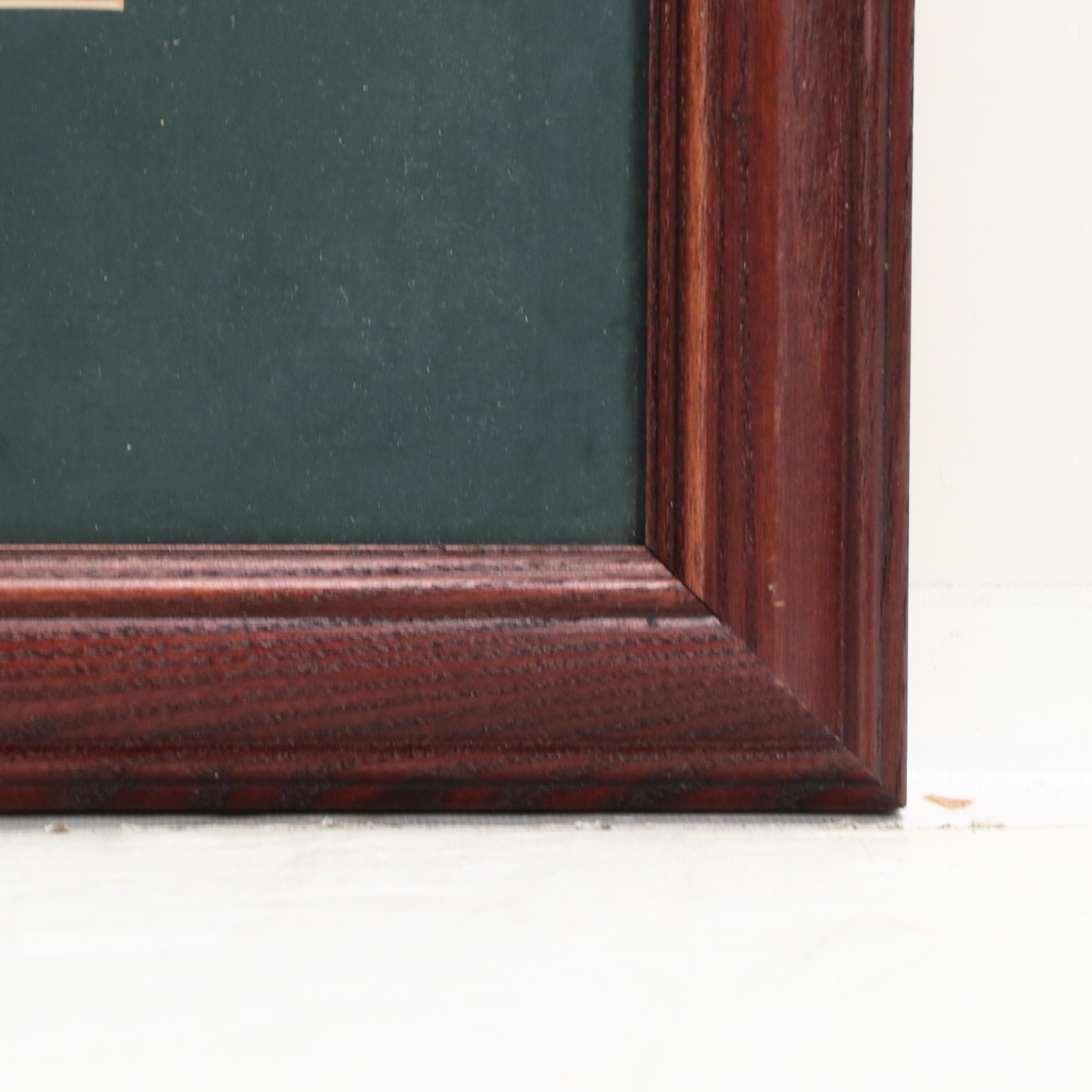 Russ Erickson Offset Lithograph "Walk in the Park at Night," 1997 | EBTH