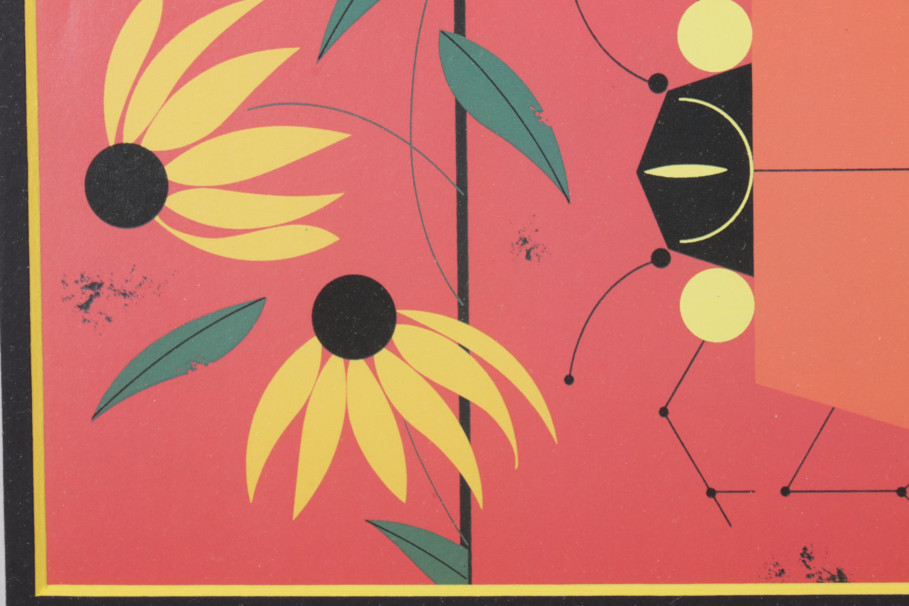 Offset Lithograph After Charley Harper "Bug That Bugs Nobody (Red Bug ...