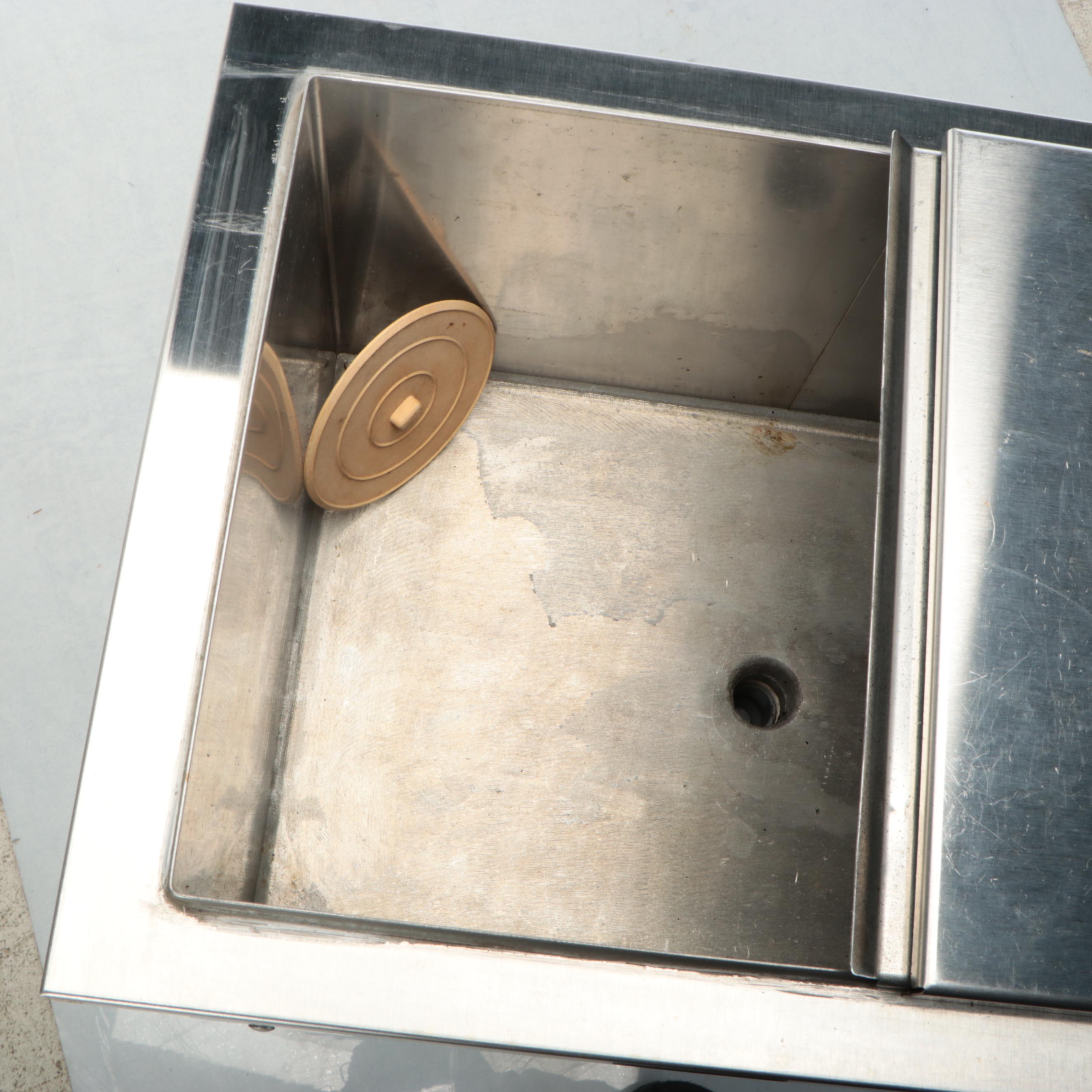 Taprite Stainless Steel Beverage Chest with Cold Plate Circuitry | EBTH