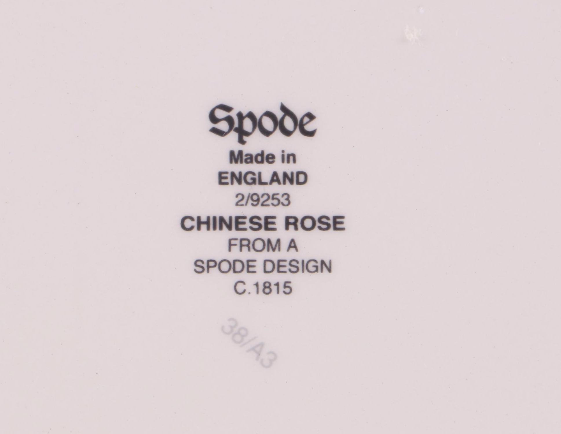 Spode "Chinese Rose" Porcelain Dinnerware | EBTH