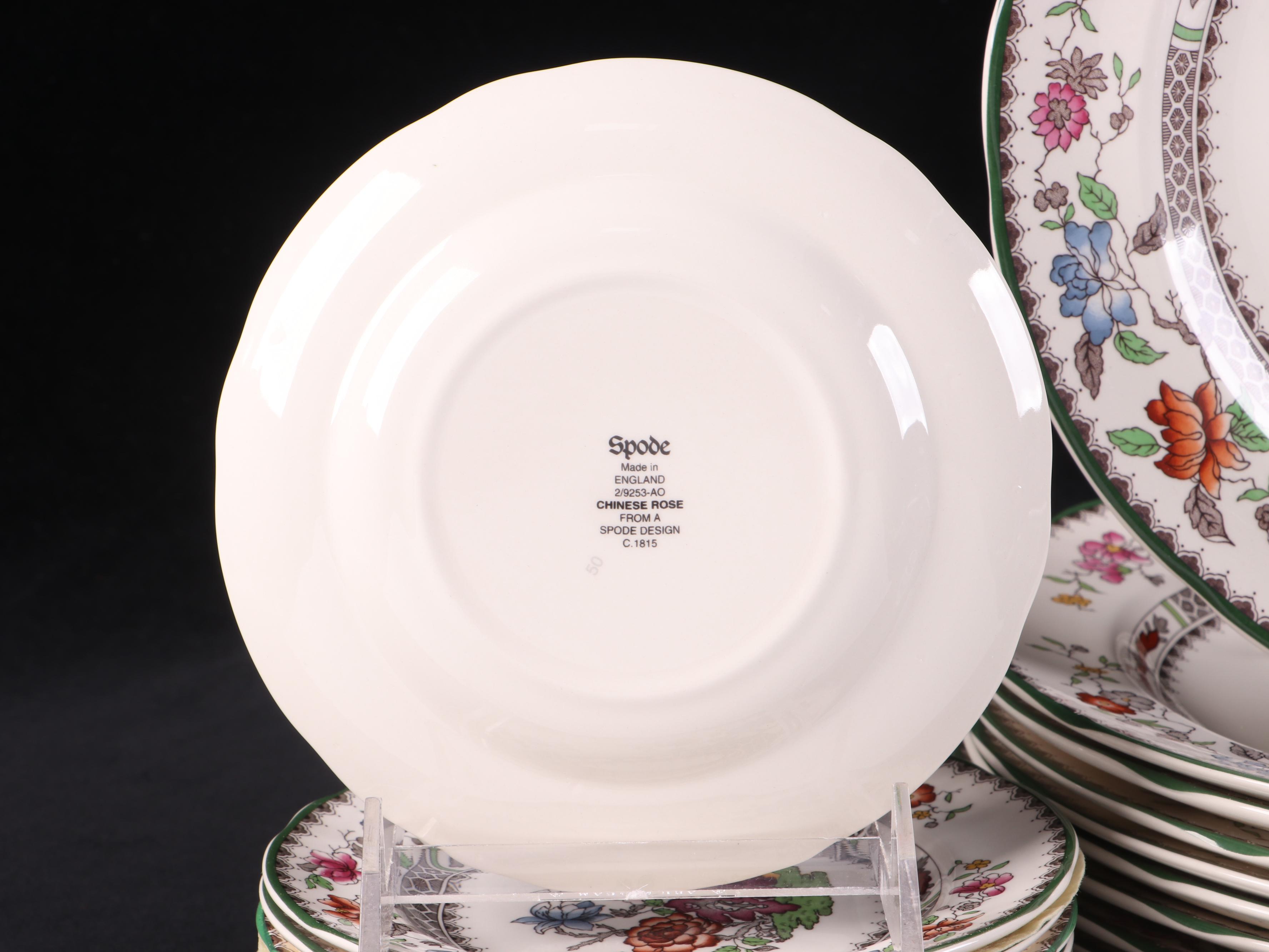 Spode "Chinese Rose" Porcelain Dinnerware | EBTH