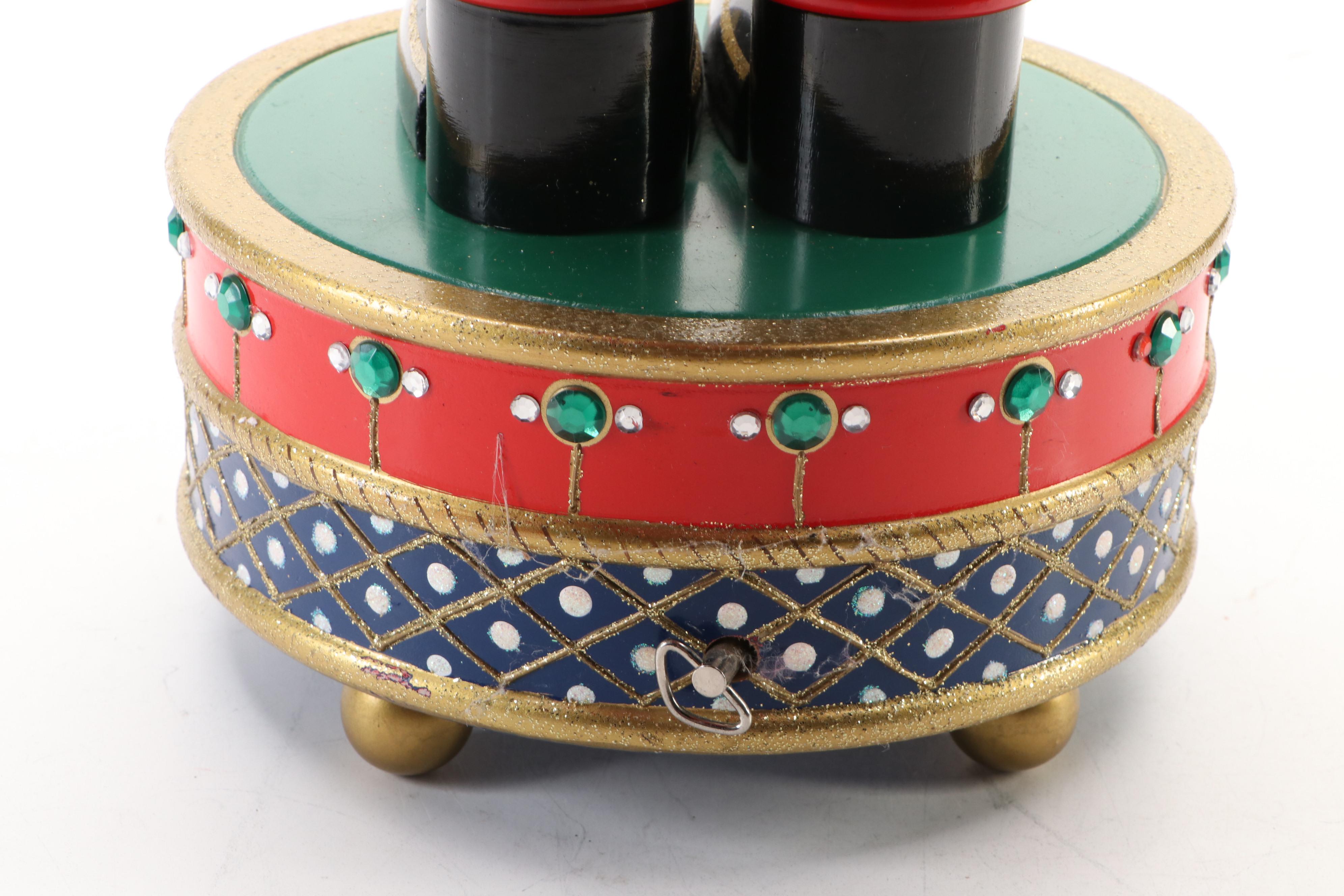 Christopher Radko "Crimson Splendor" Musical Nutcracker, Early 21st ...