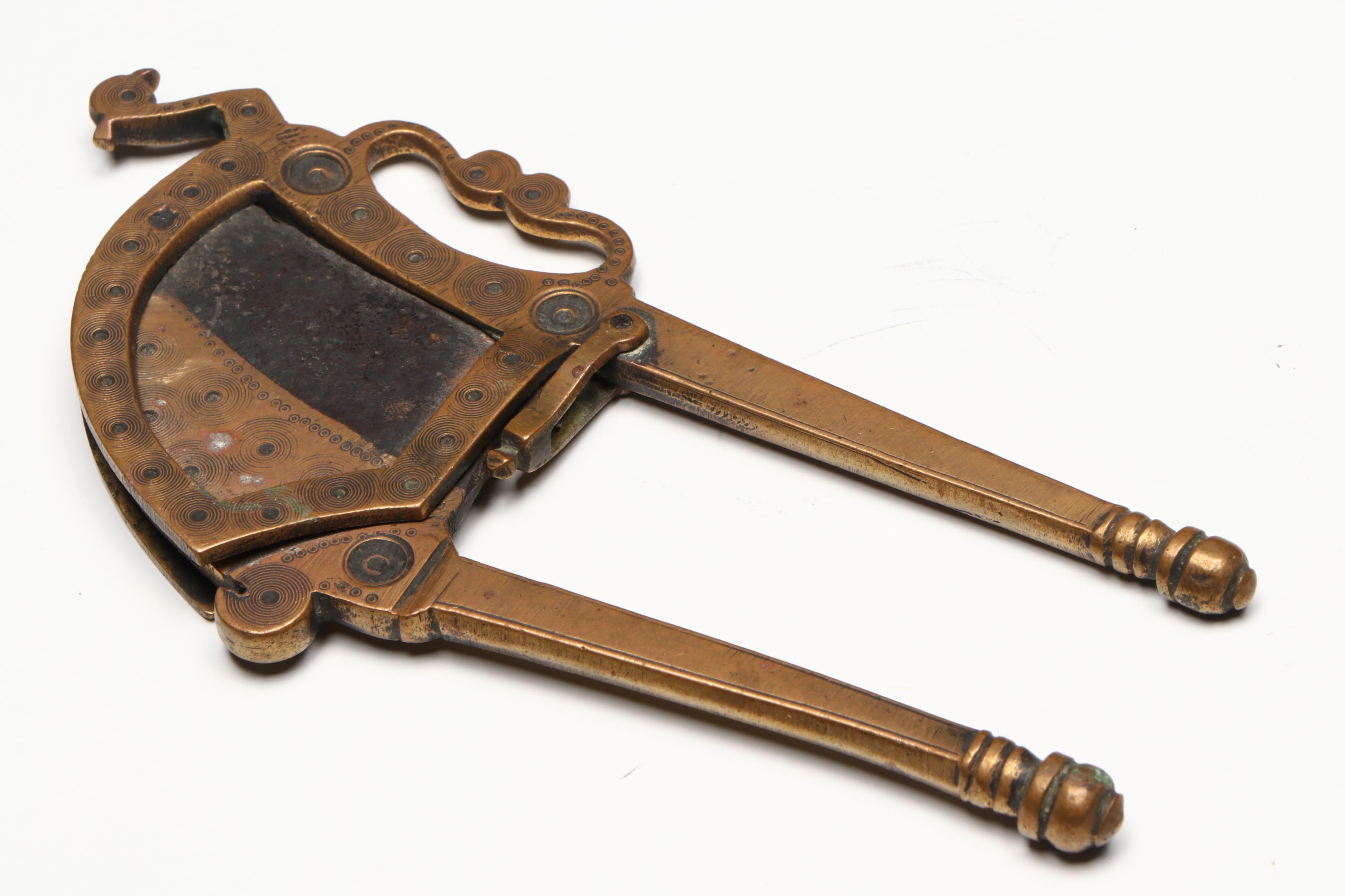 Antique Indian Bronze Betel Supari Cutters, 18th / 19th Century | EBTH