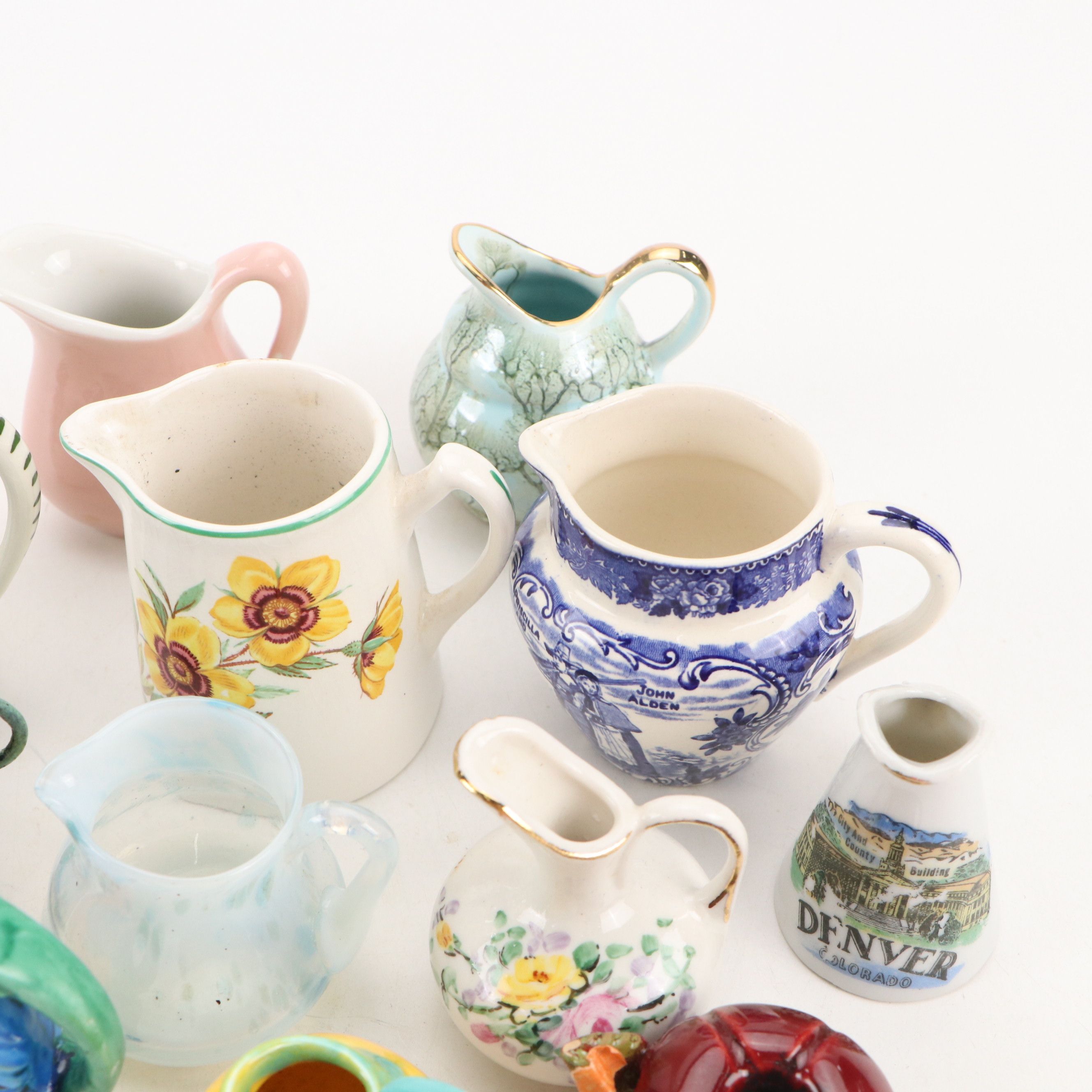 Old Castle, House of David and More Ceramic Glass and Metal Miniature ...