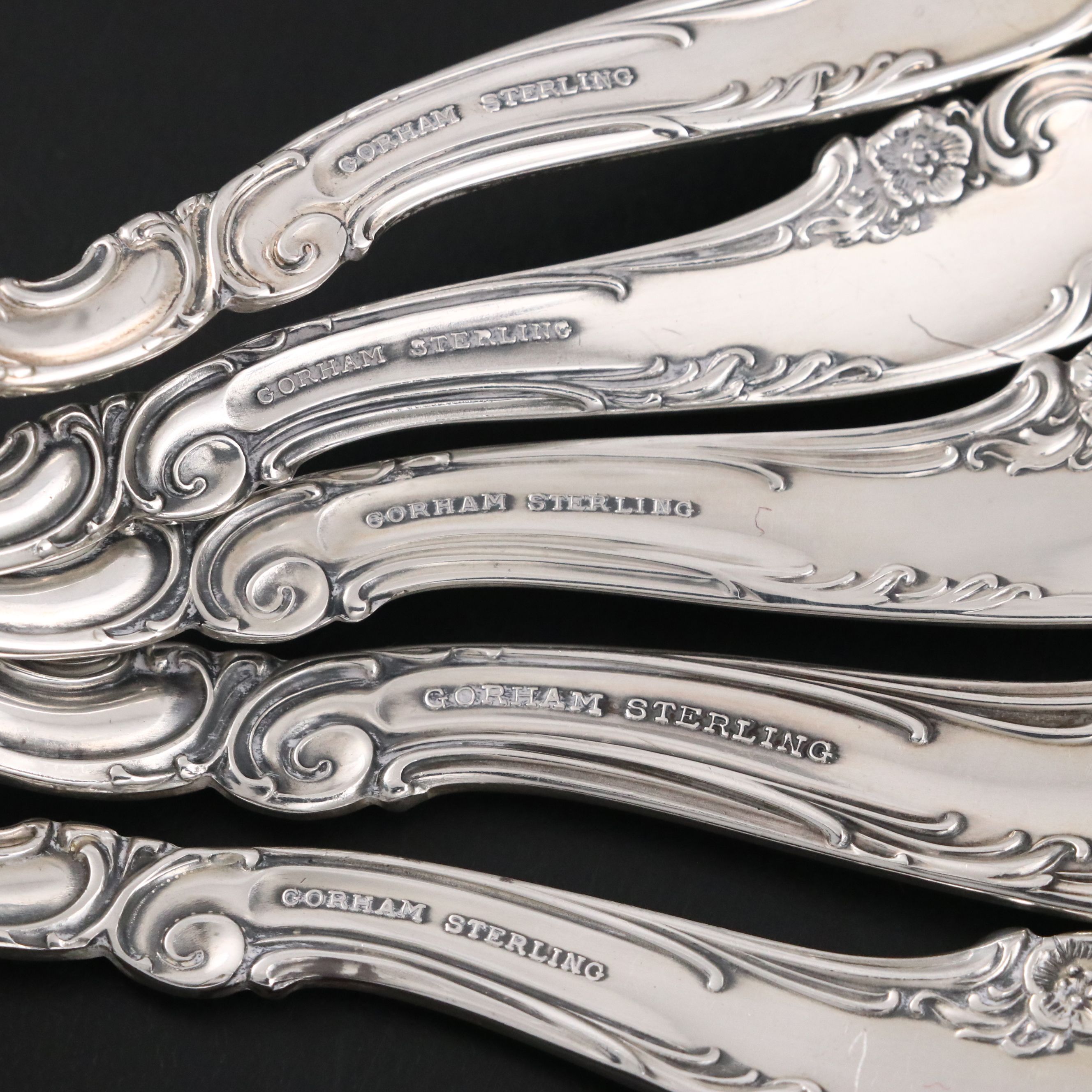 Gorham Sterling Silver "Decor" Flatware and Serving Utensils, 1953–1991 ...