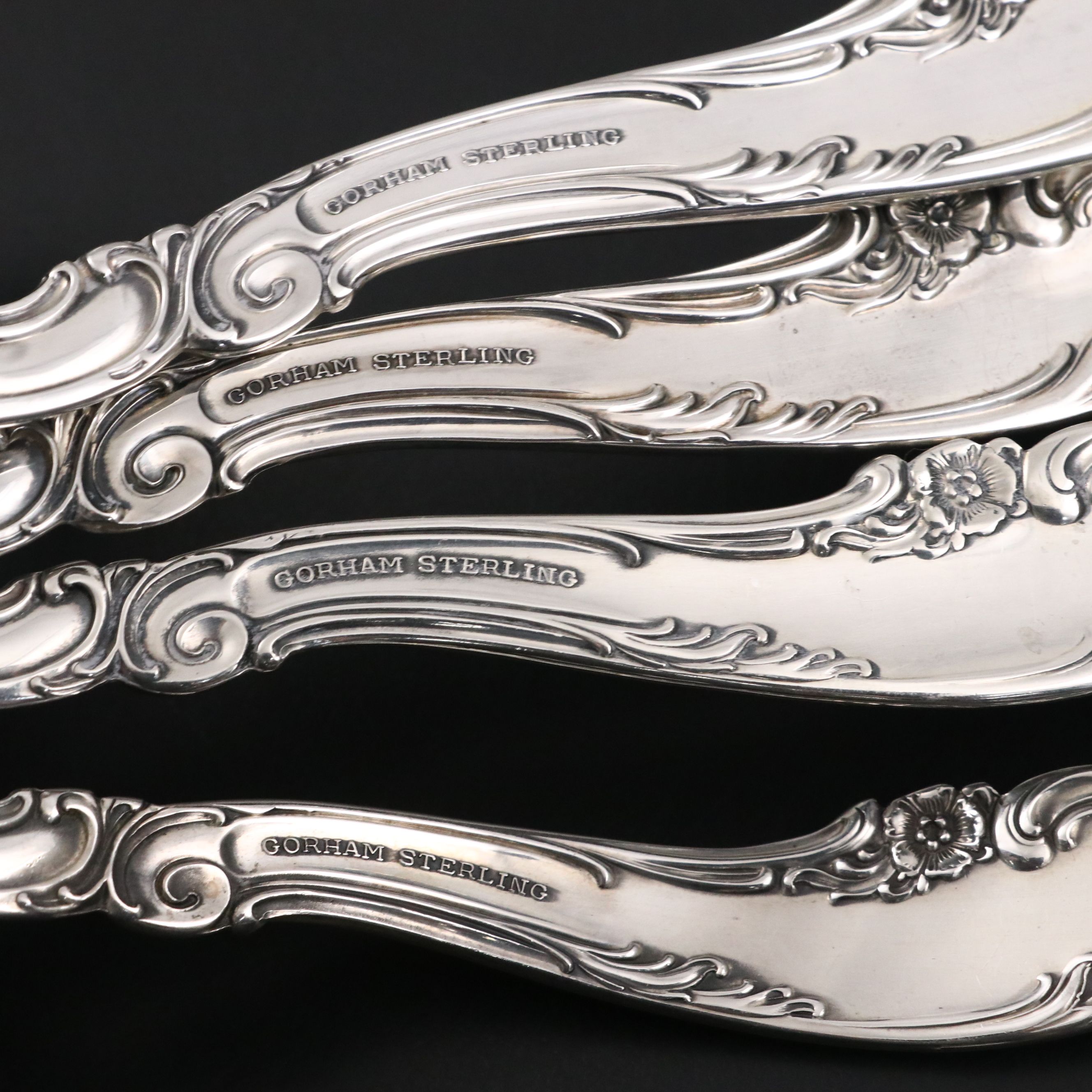 Gorham Sterling Silver "Decor" Flatware and Serving Utensils, 1953–1991 ...