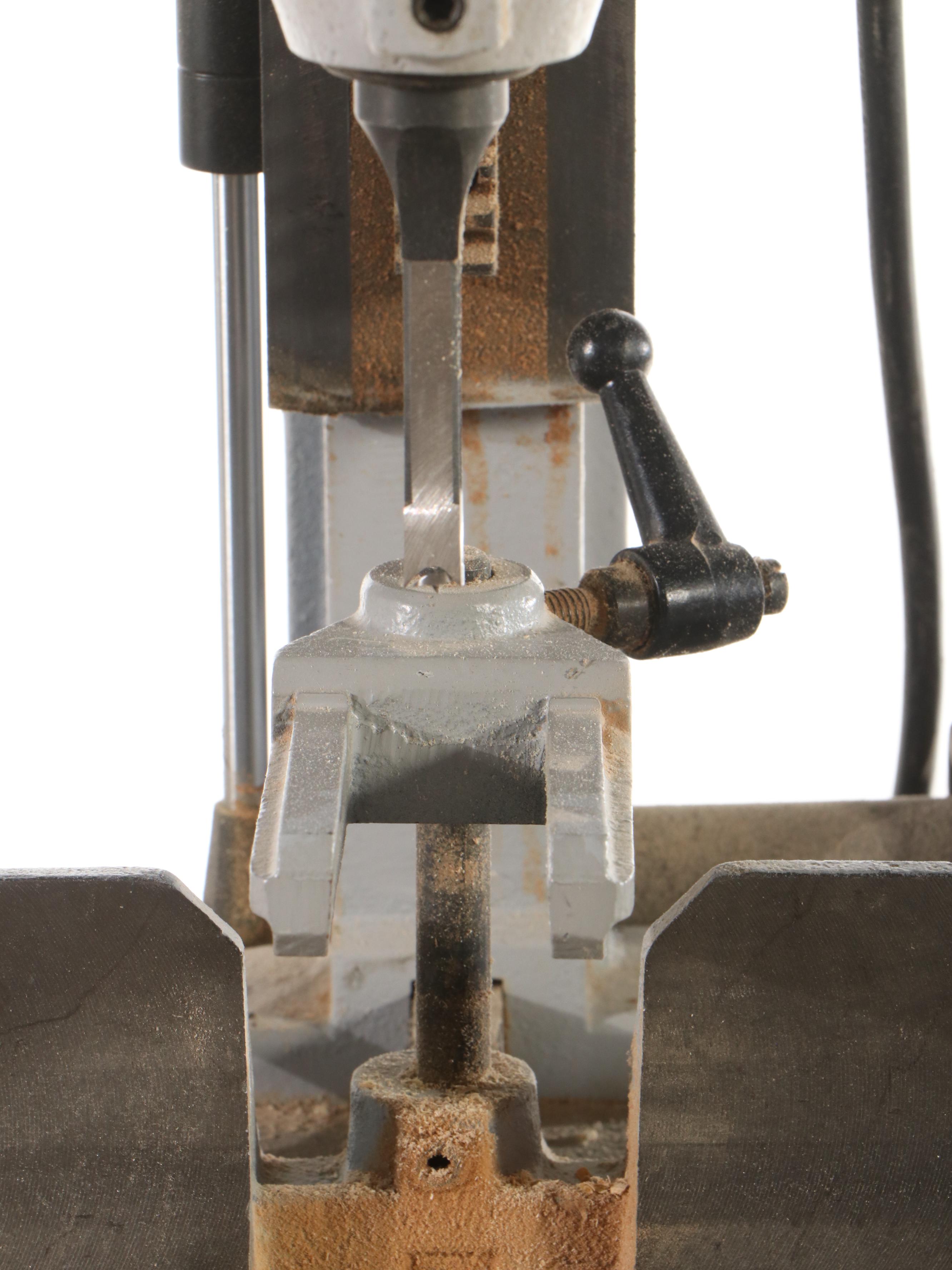 Delta Bench Top Hollow Chisel Mortiser with Stand and Assorted Bits | EBTH