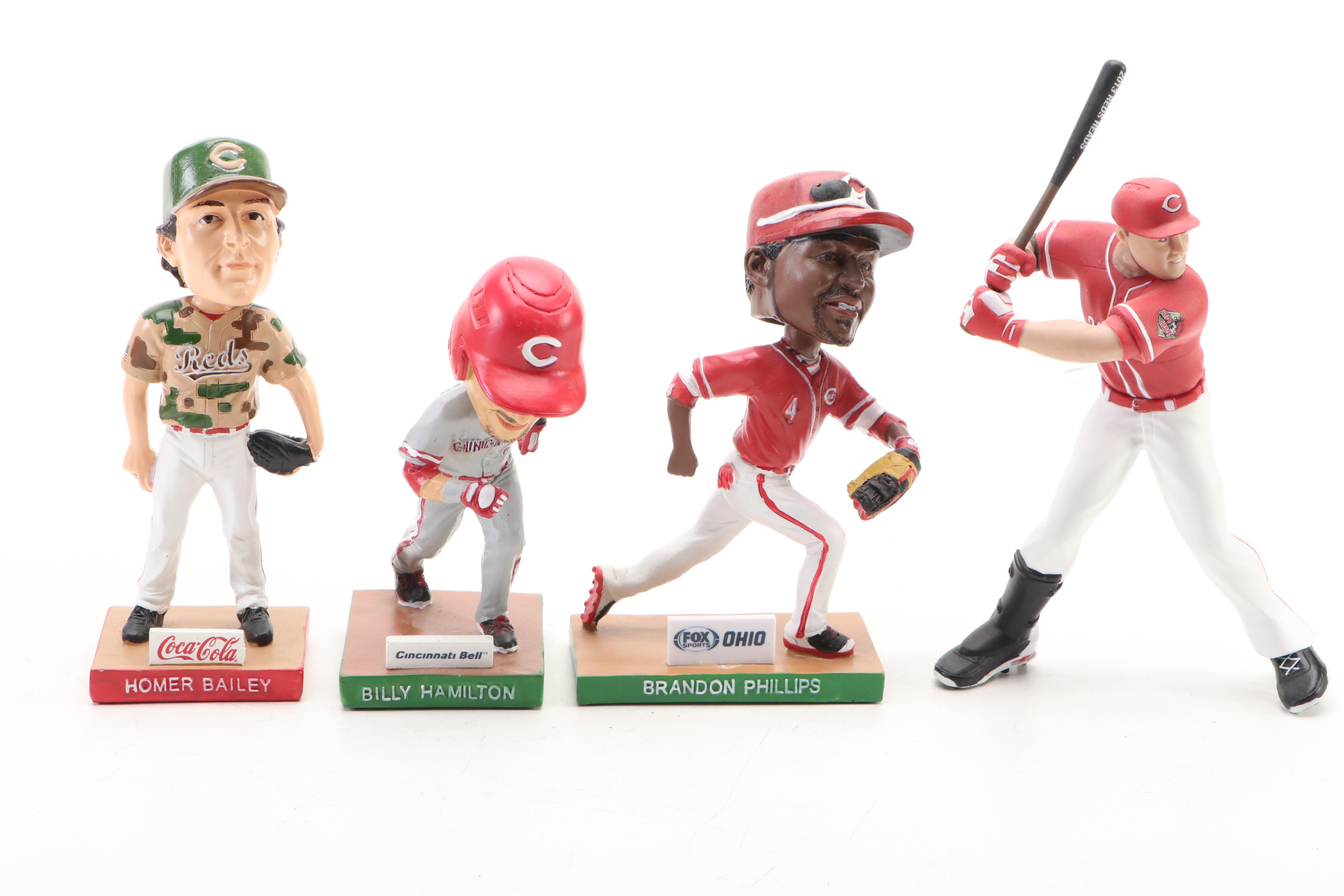 Cincinnati Reds and Dragons Mr.RedLegs and More Resin Bobbleheads with ...