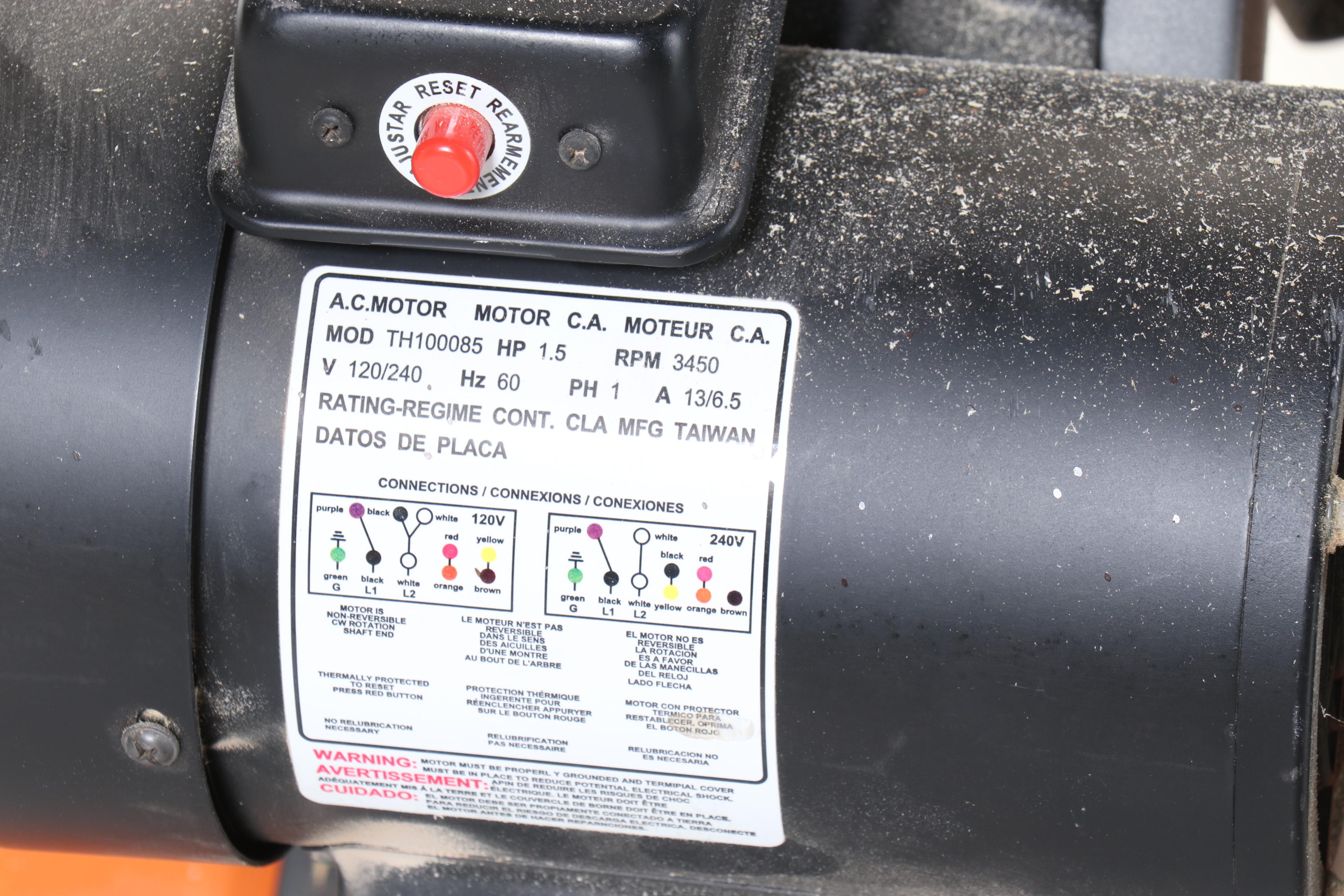 RIDGID TS3650 Table Saw with Portable Cast Iron Table | EBTH