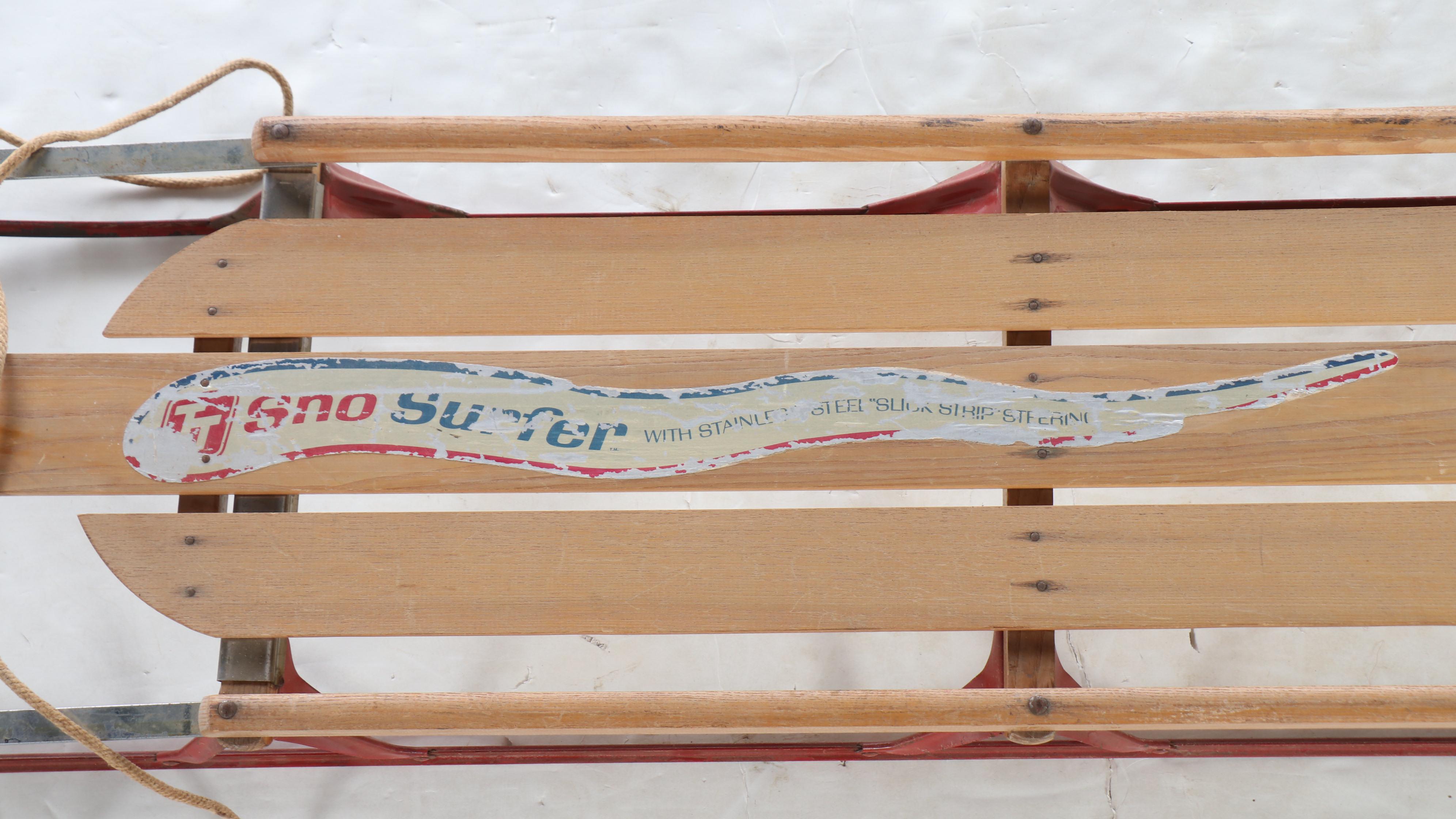 Royal Racer, Kalamazoo Champion F-50 and True Temper Sno Surfer Runner ...