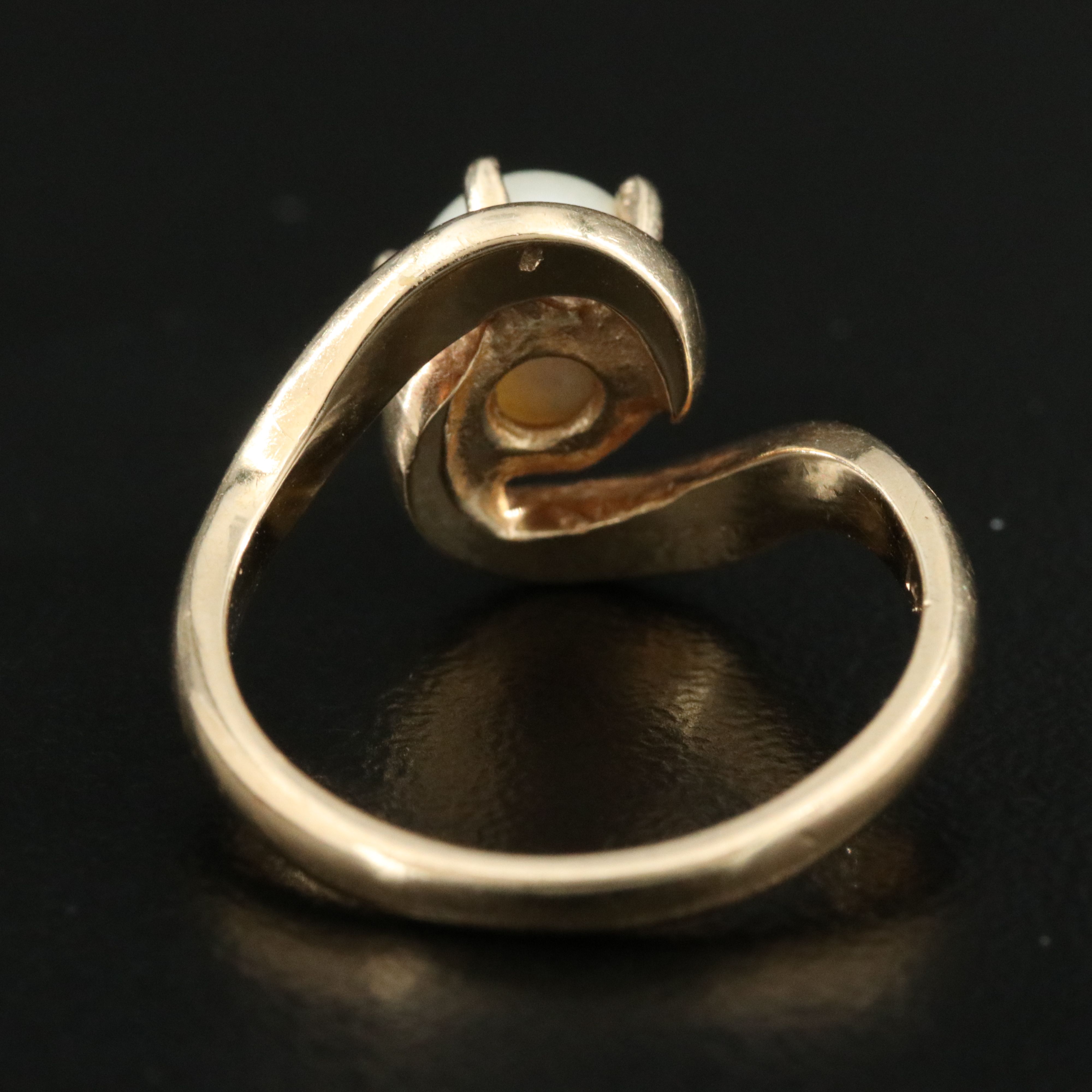 14K Pearl Solitaire Ring | EBTH