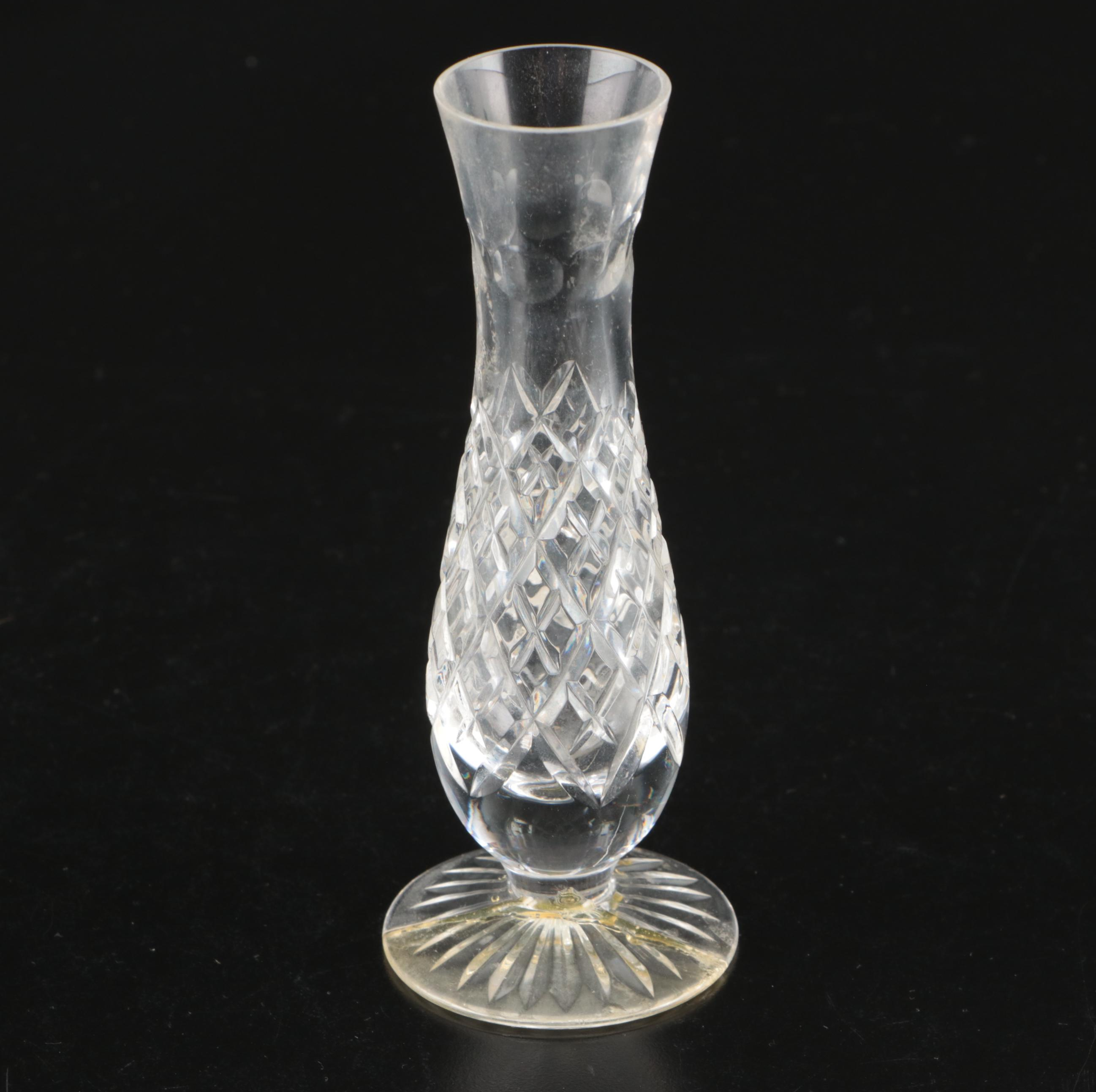 Stuart Crystal Shakers and Vase, Pottery Barn Carriage Alarm Clock, and ...