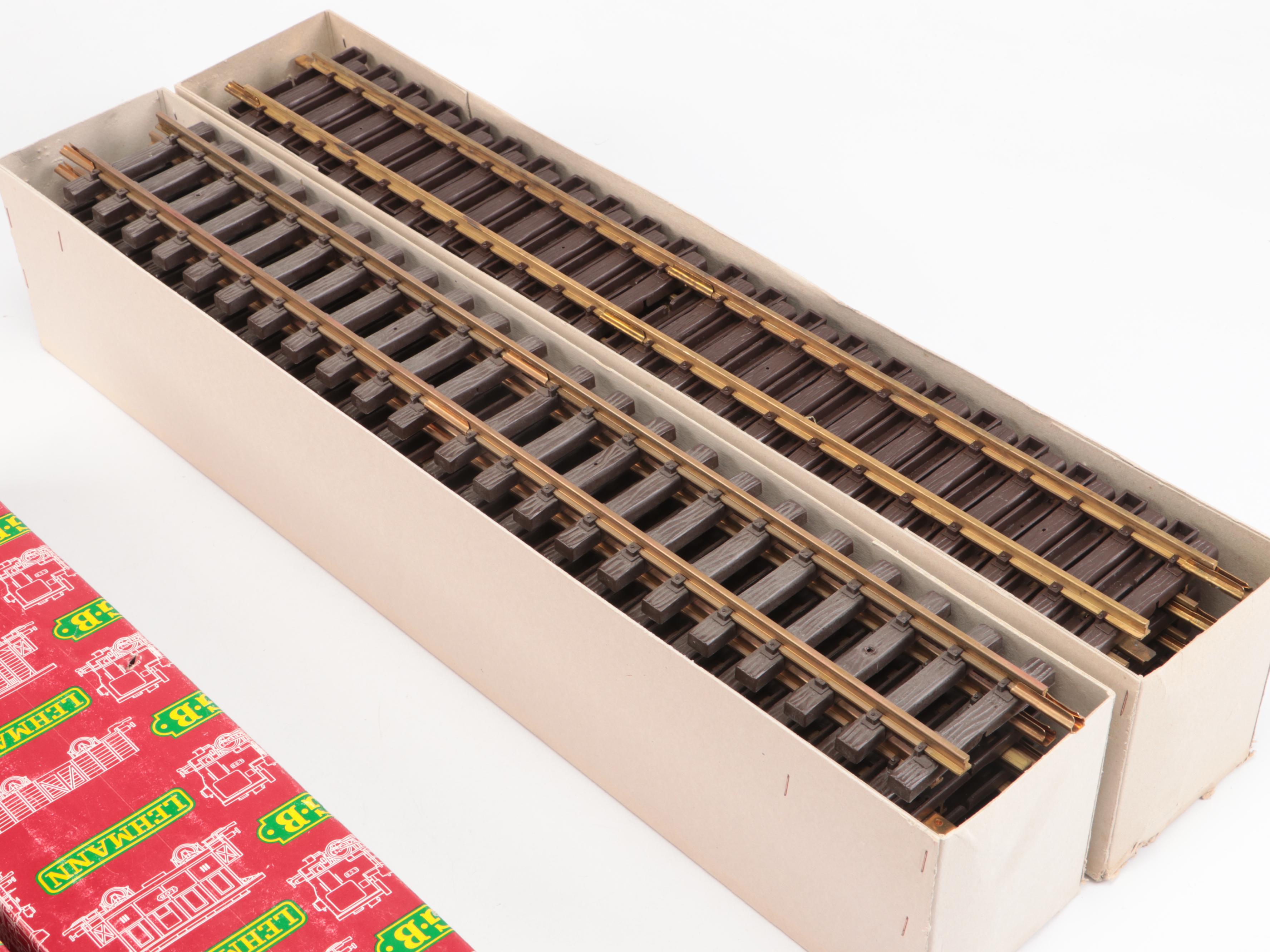 LGB 1060 G 600mm Straight Tracks, 225 Electric Double-Slip Switch and More | EBTH