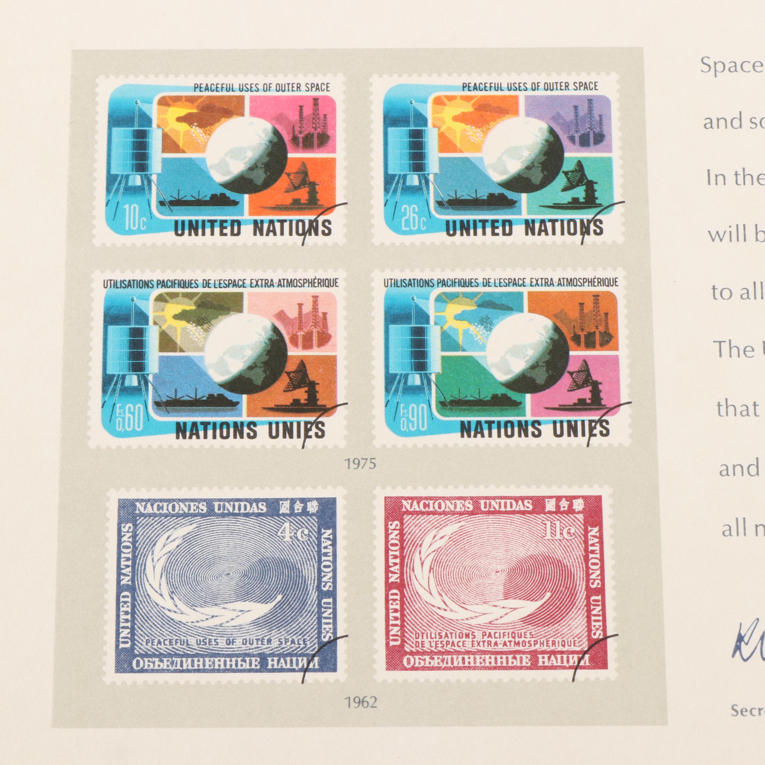 United Nations Stamp Collection | EBTH