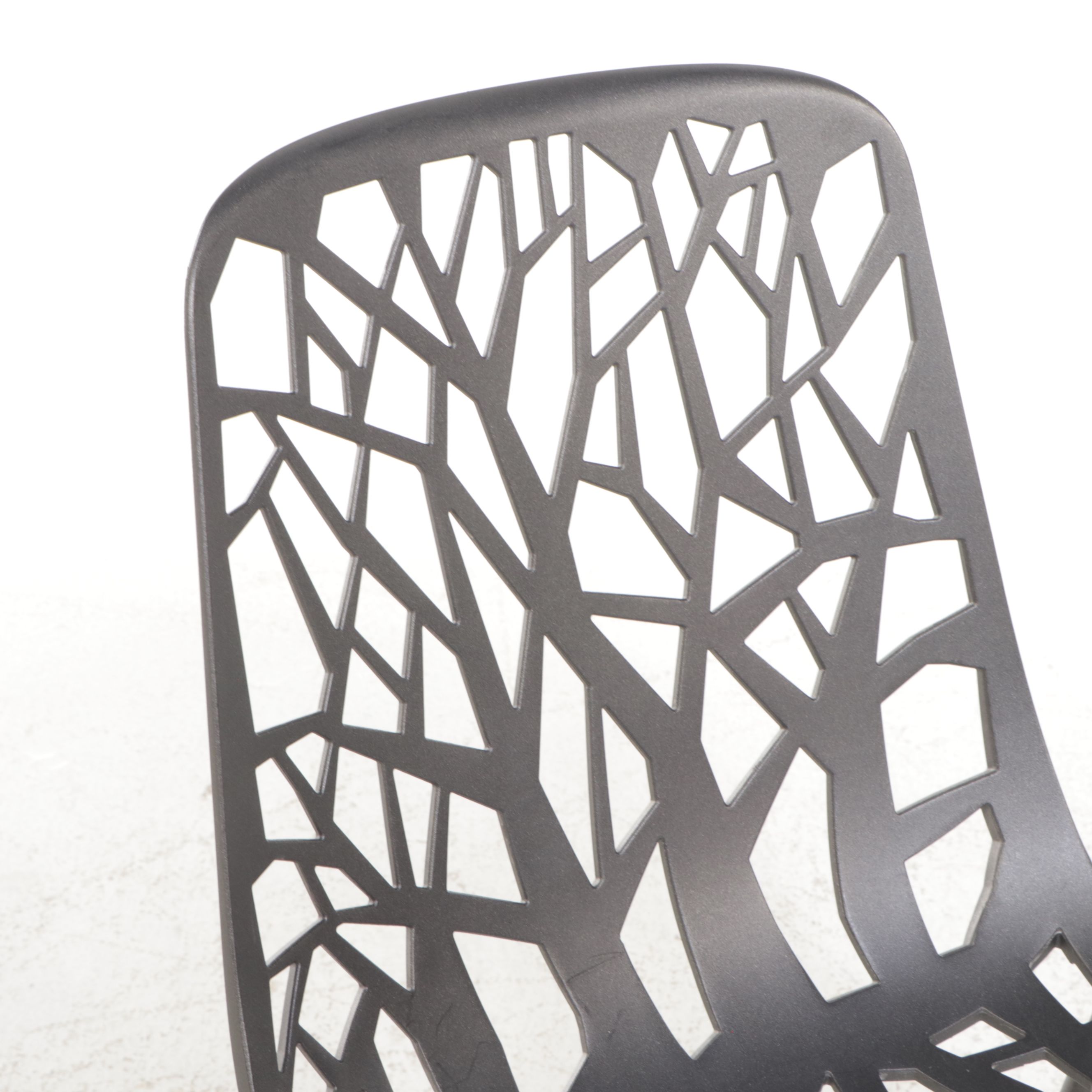 Set of Six Fast "Forest" Stacking Garden Chairs | EBTH