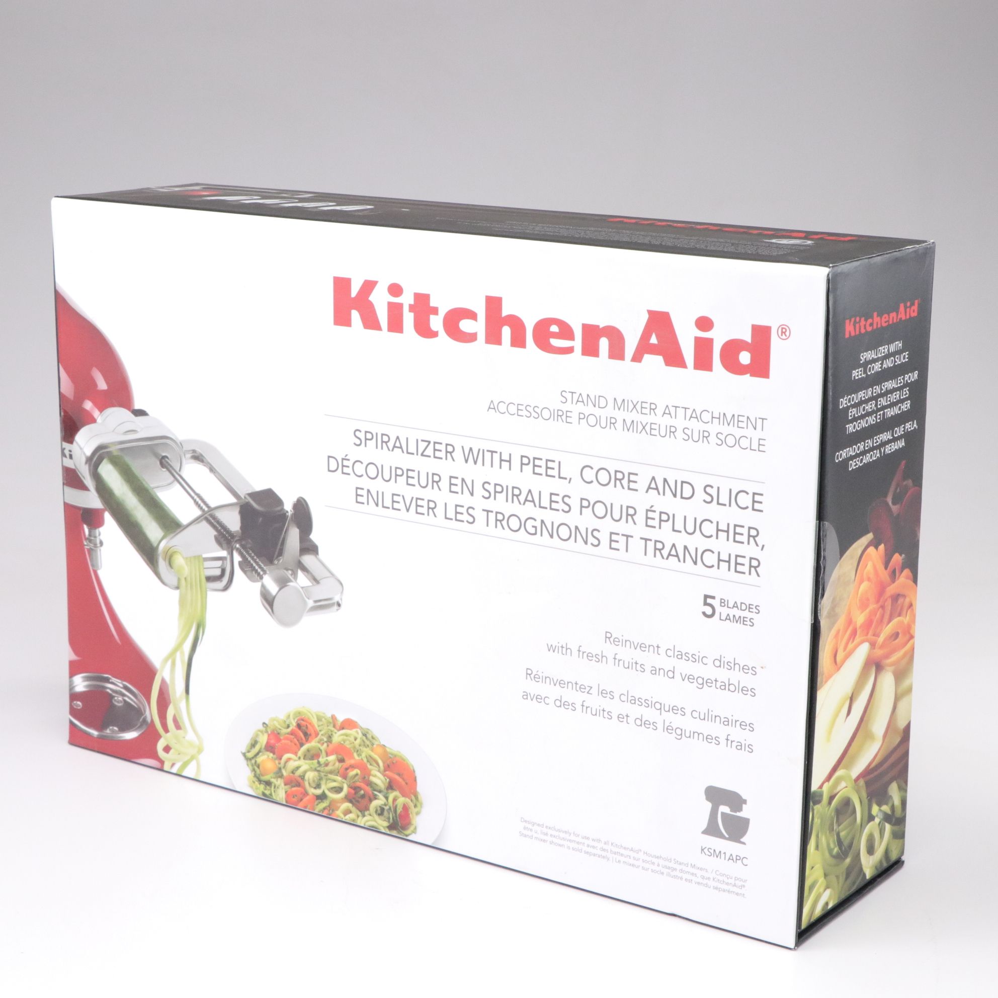 KitchenAid Spiralizer and Grain Mill Stand Mixer Attachments | EBTH
