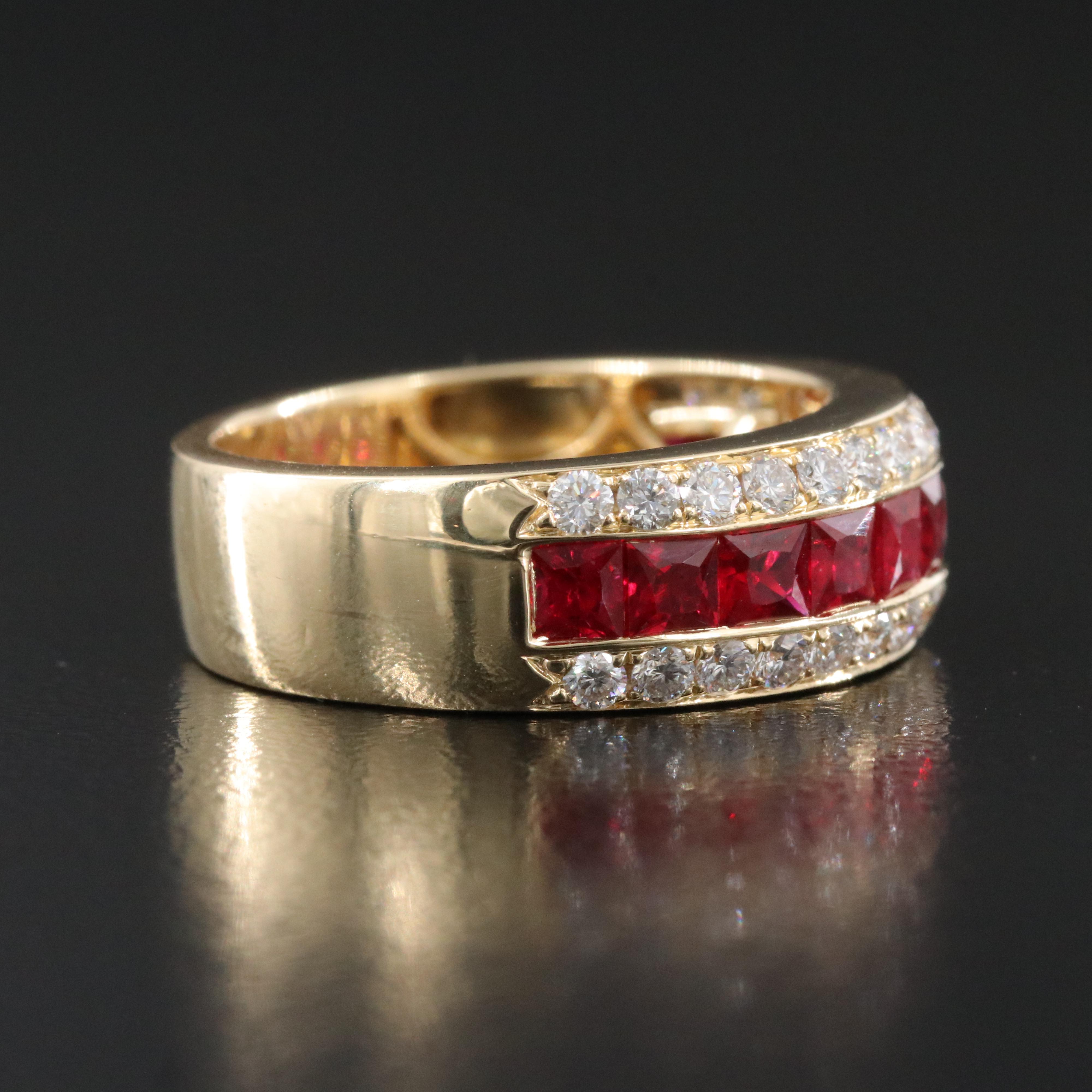 18K Ruby and Diamond Ring | EBTH