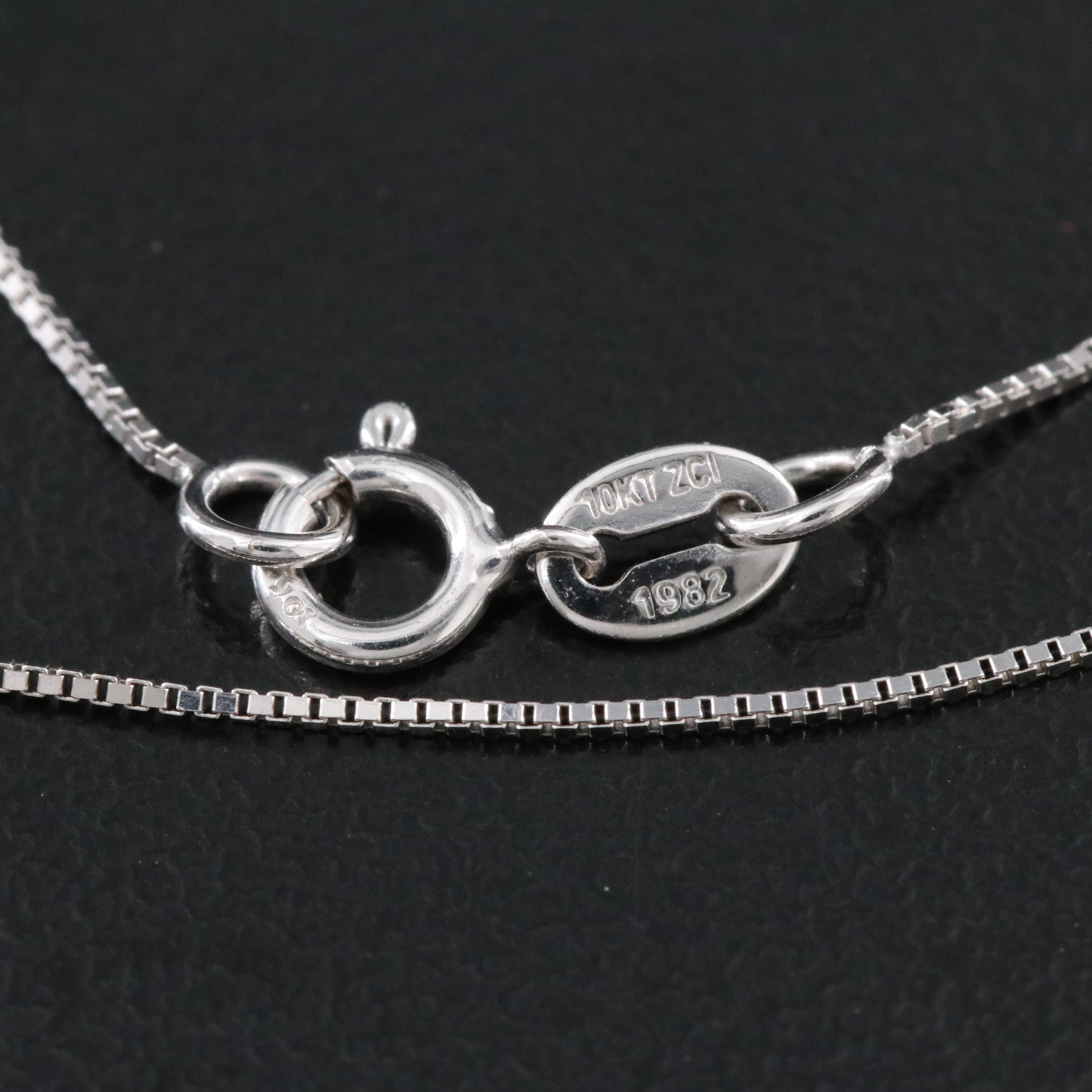 10K Box Chain Necklace | EBTH