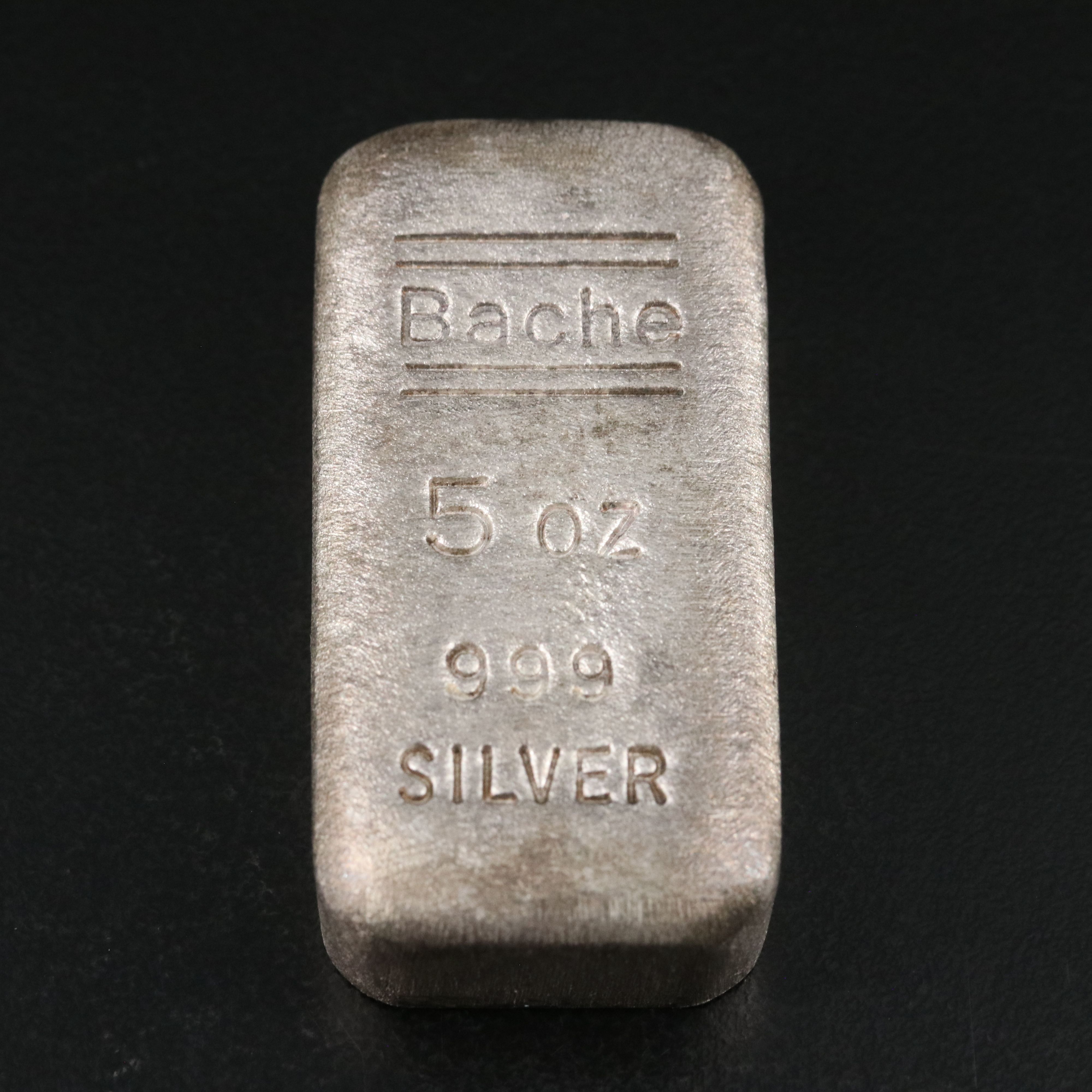 Bache Five Ounce .999 Silver Bar | EBTH