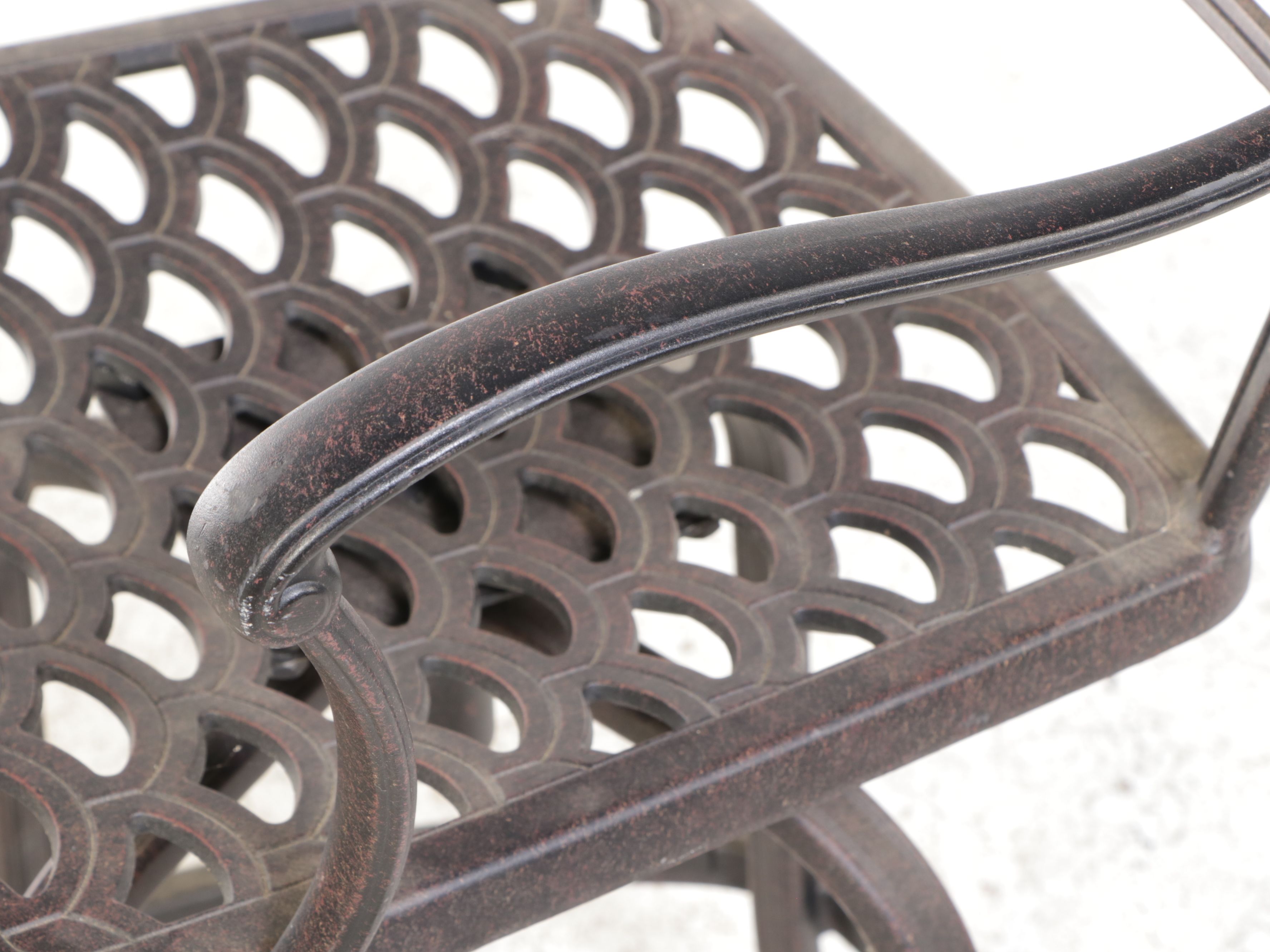 Set of Four Hanamint Aluminum Barstools | EBTH