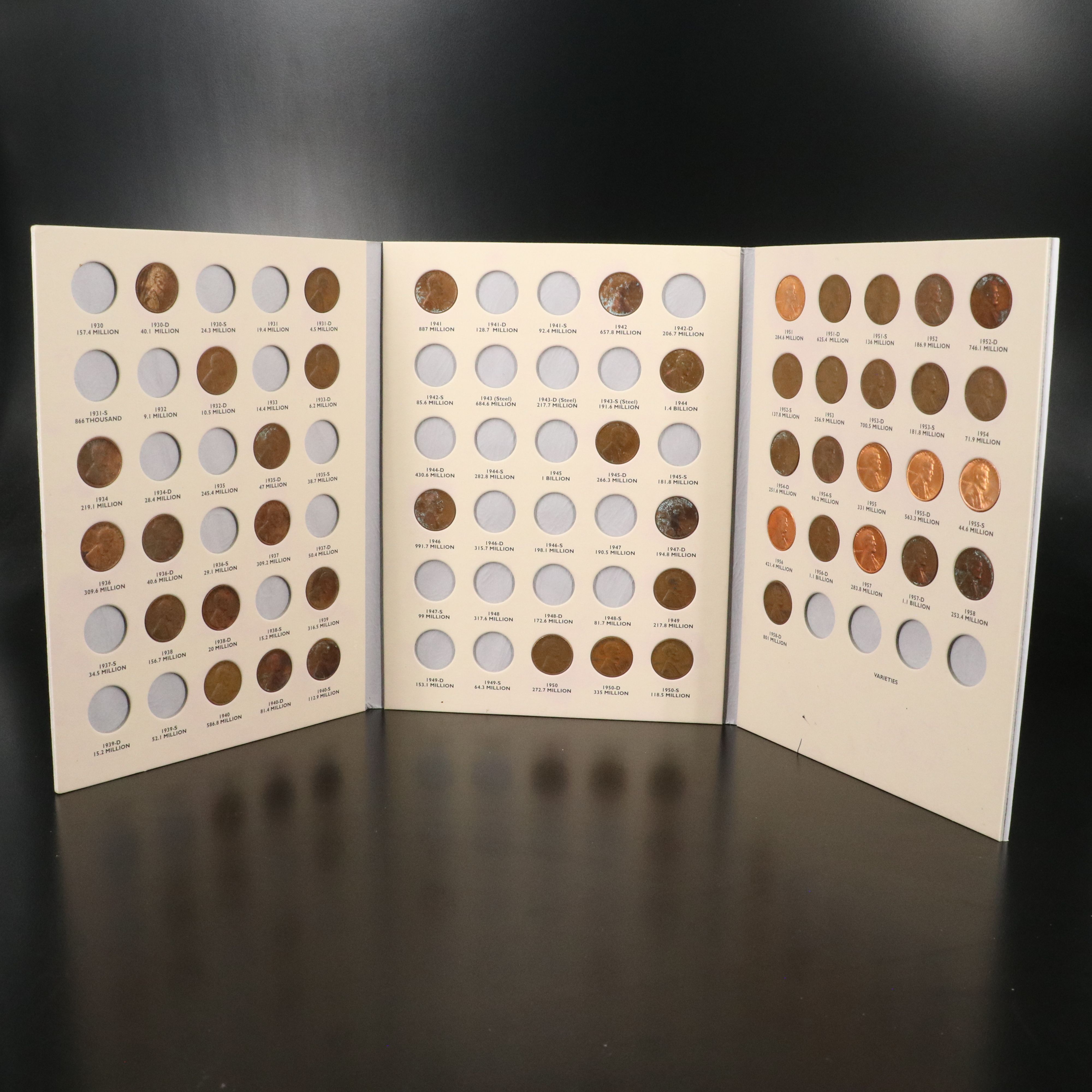 Seven Collections of U.S. Coins in Littleton Coin Folders | EBTH