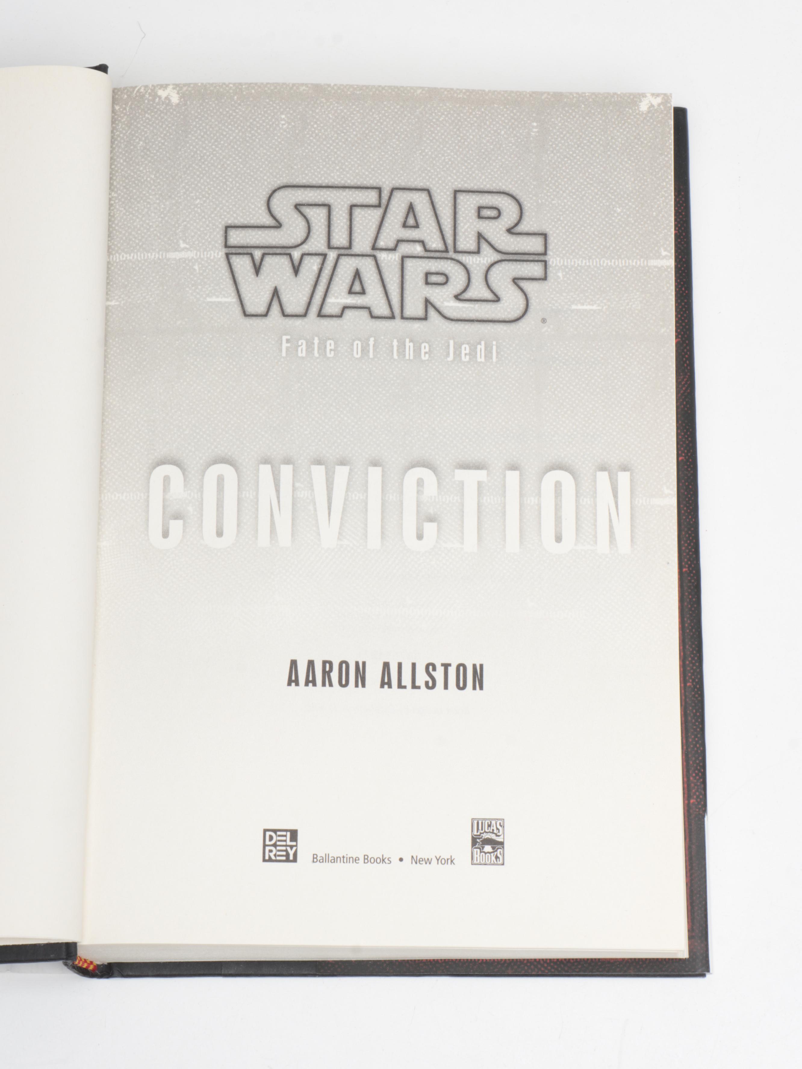 Signed First Edition "Star Wars: Apocalypse" by Troy Denning and More ...