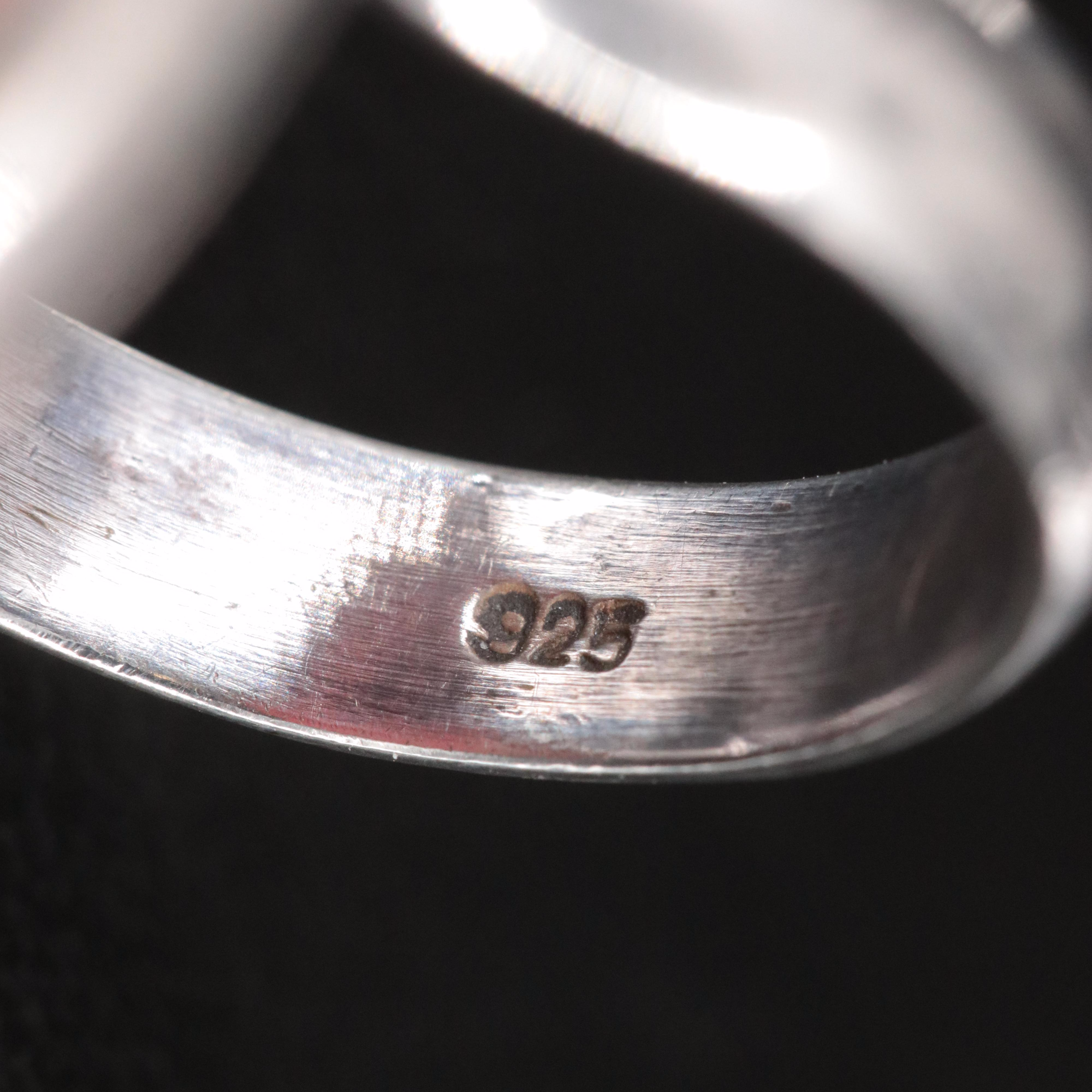 Sterling Rhodonite Ring | EBTH