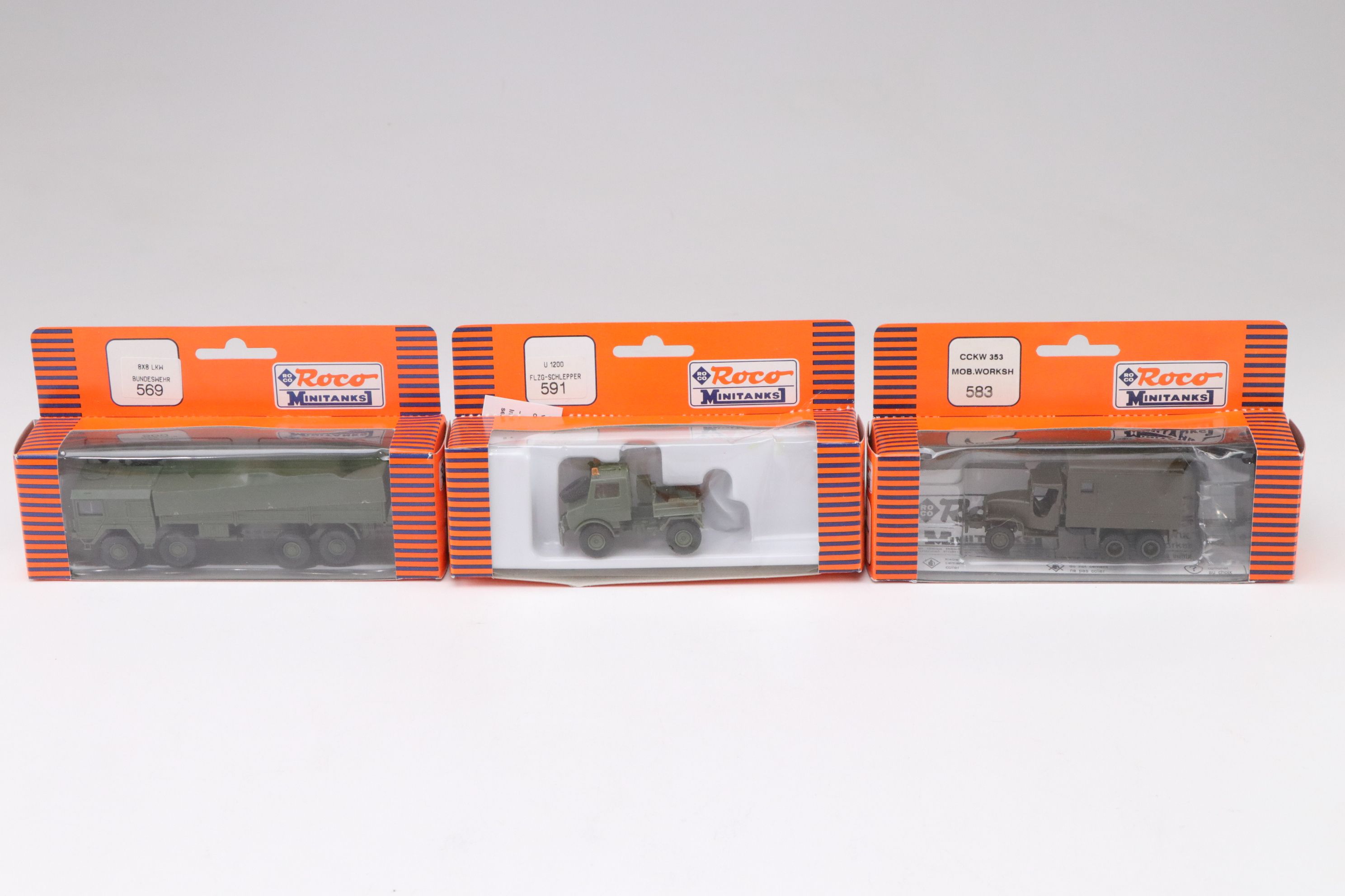 Roco Minitanks HO Scale Model Military Vehicles and Accessories | EBTH