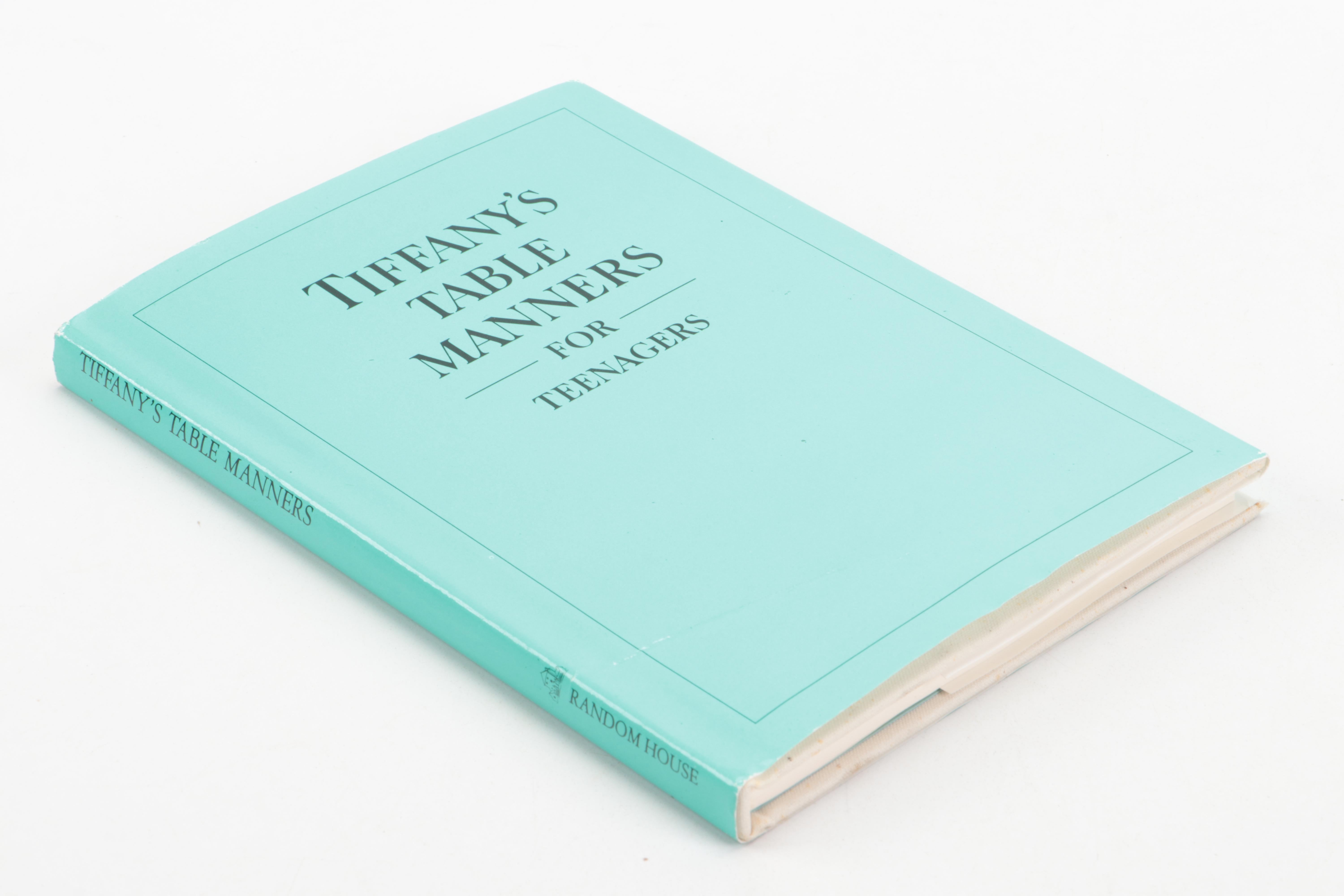 Illustrated "Tiffany's Table Manners for Teenagers" by Walter Hoving ...