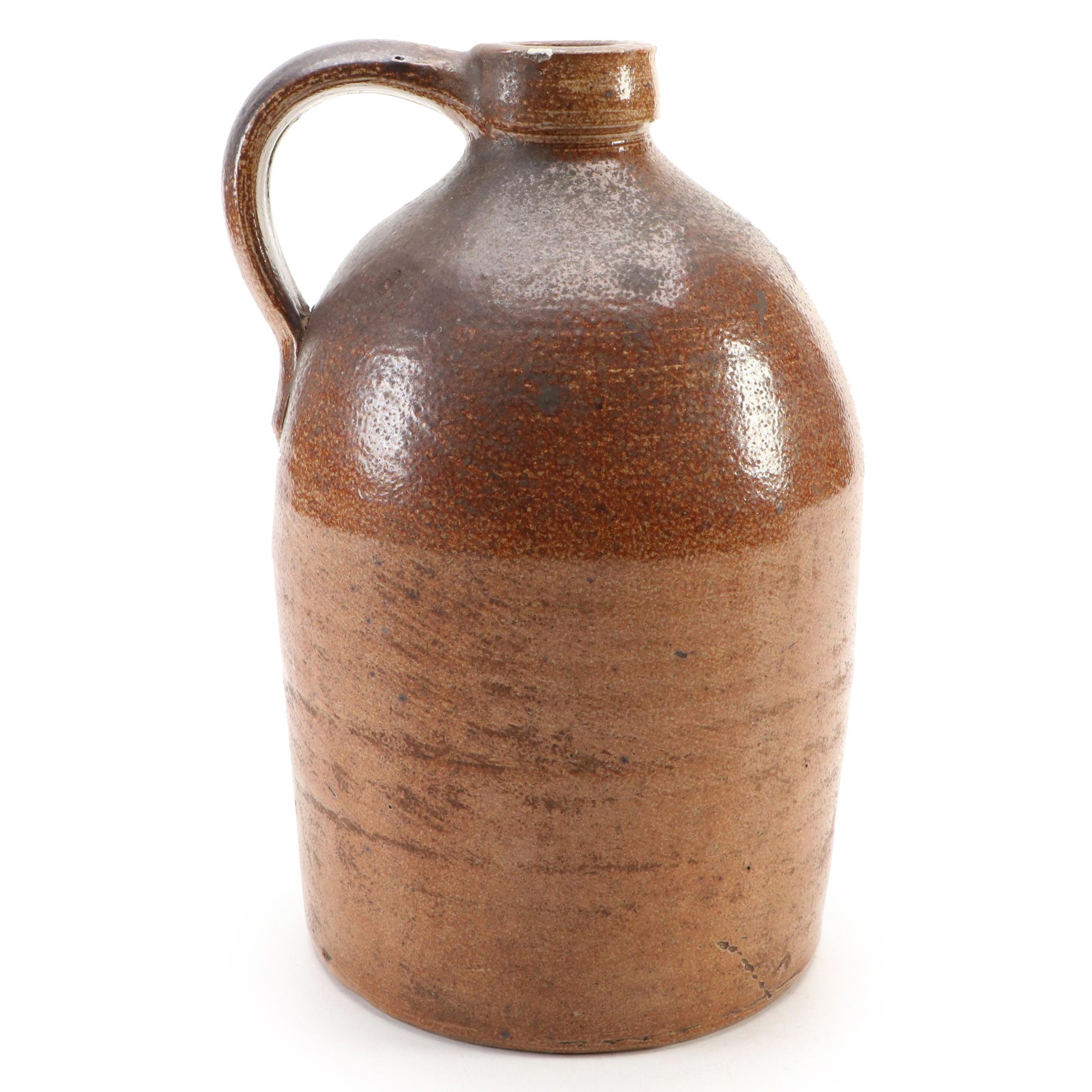 Brown Salt Glazed Stoneware Jug | EBTH