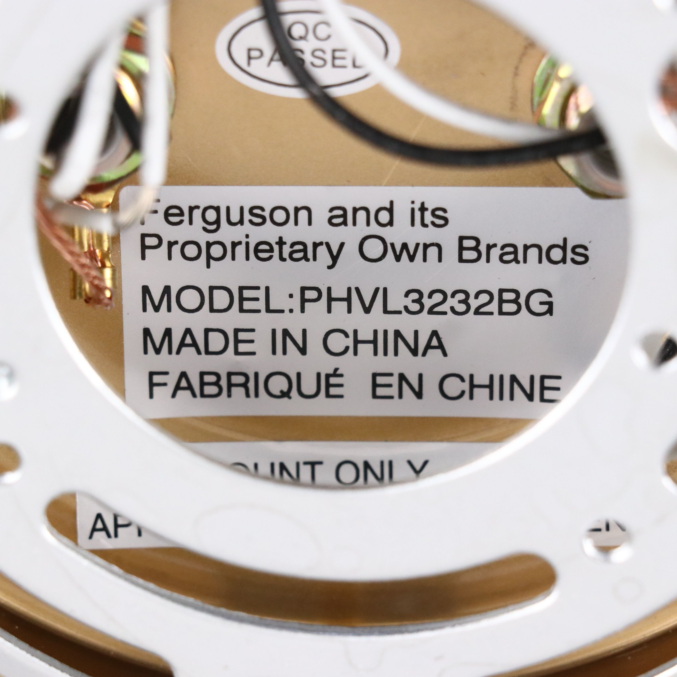 Ferguson Lighting Brushed Brass Dual-Arm Wall Sconces with Glass Shades ...