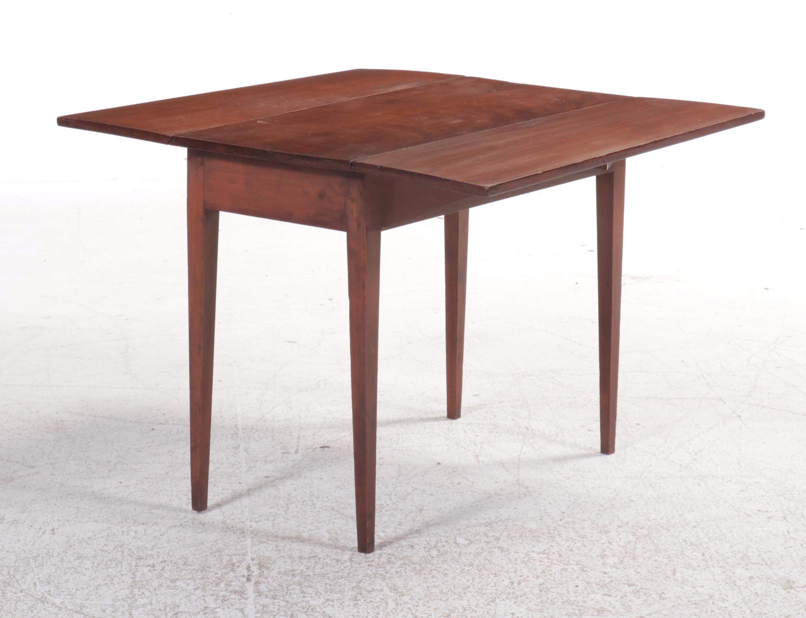 Federal Style Cherry Drop-Leaf Table | EBTH