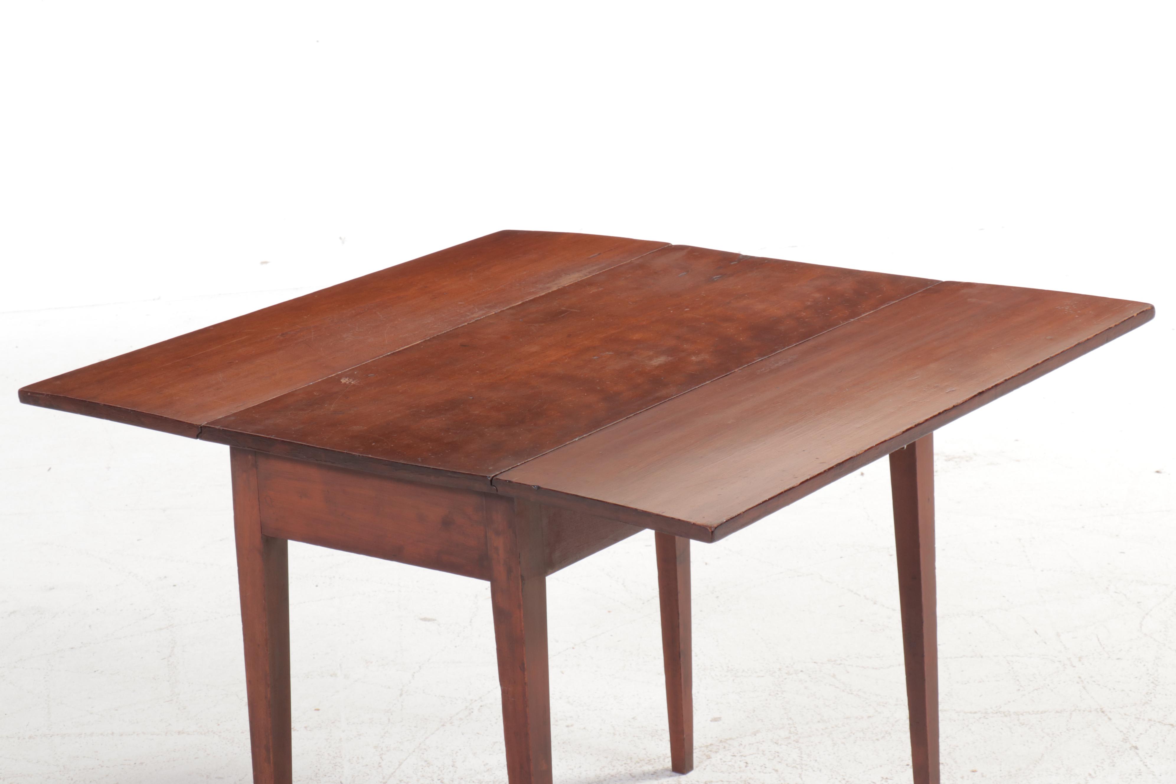 Federal Style Cherry Drop-Leaf Table | EBTH
