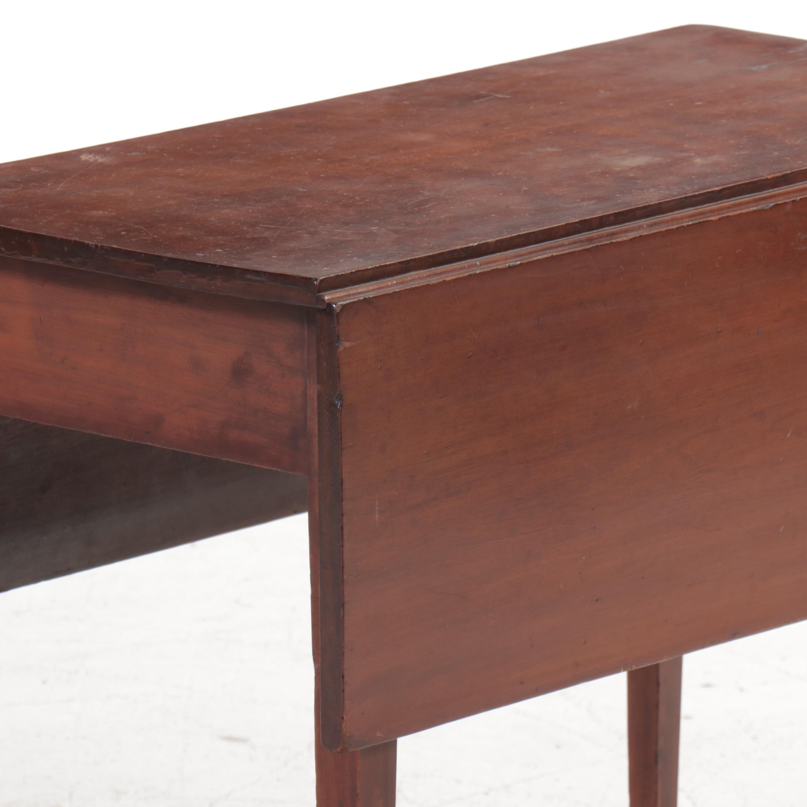 Federal Style Cherry Drop-Leaf Table | EBTH