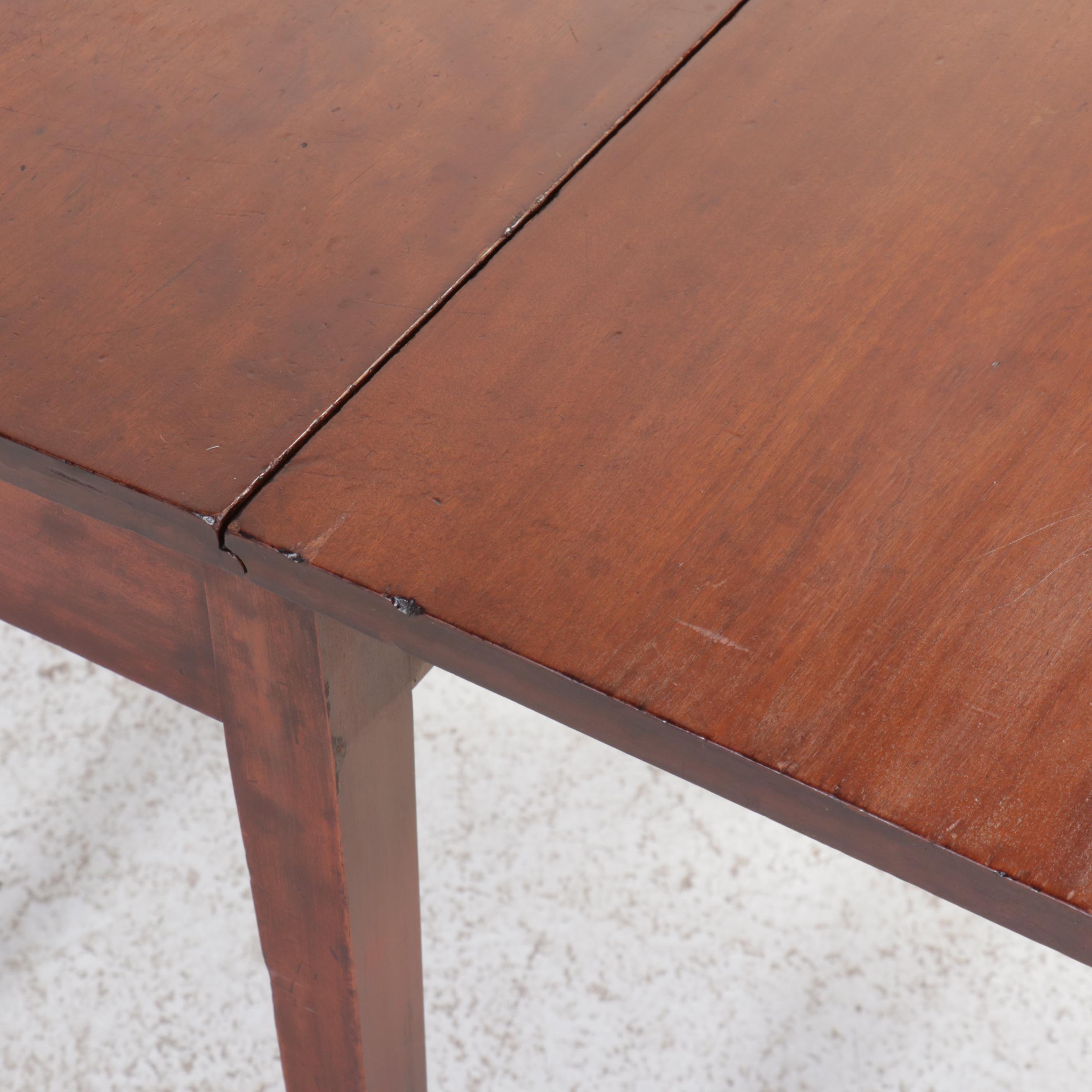 Federal Style Cherry Drop-Leaf Table | EBTH