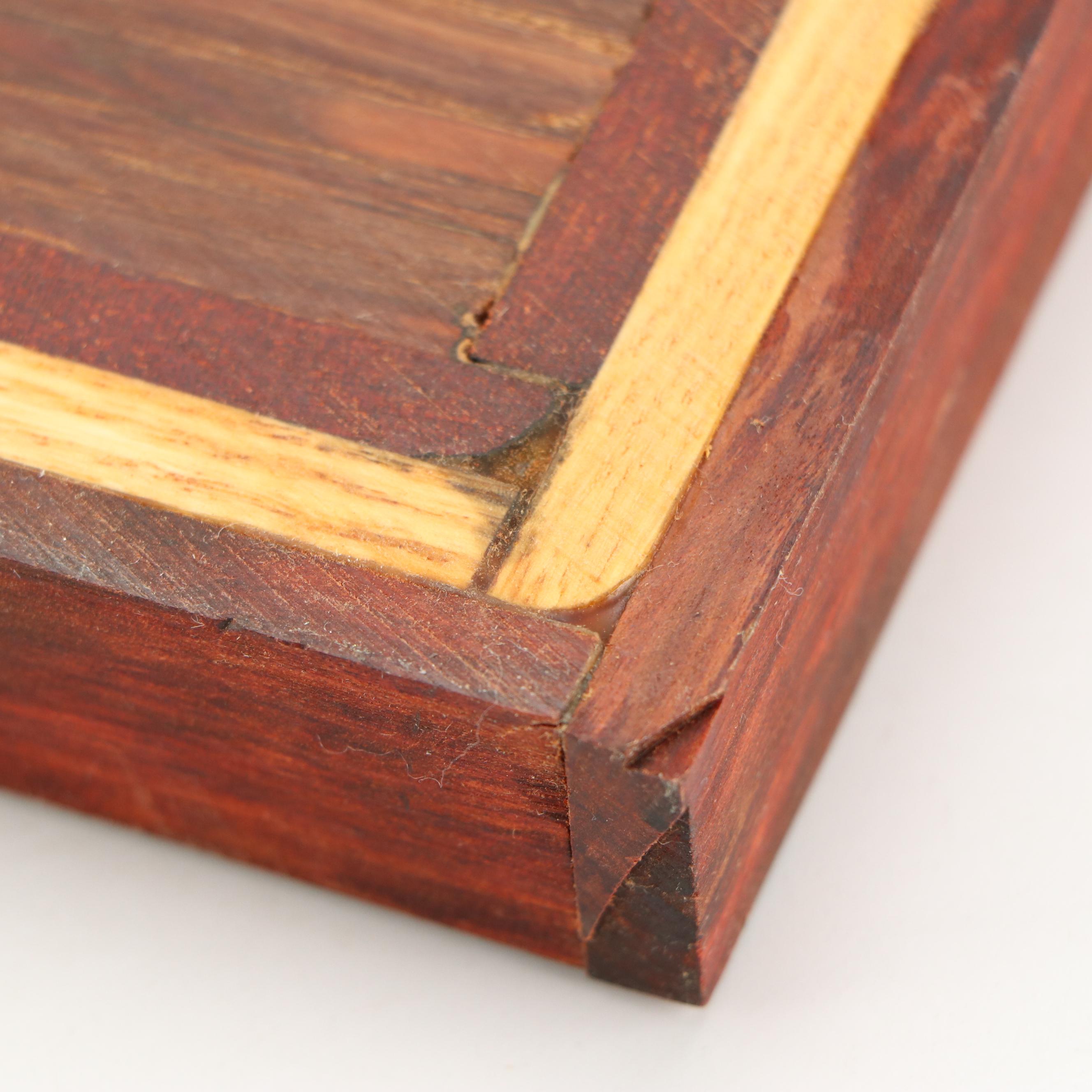 Segmented and Turned Wood Mills and Tray | EBTH