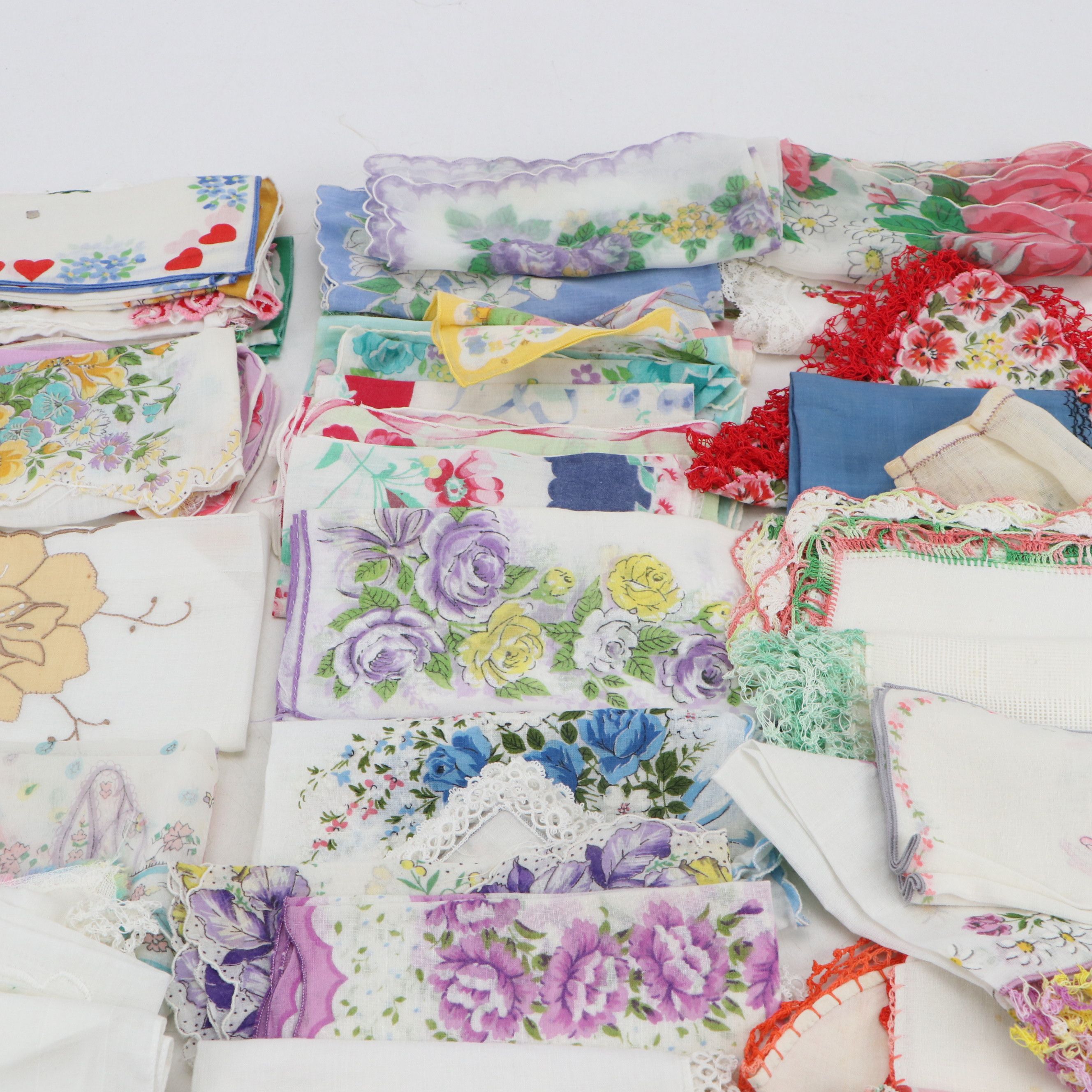 Floral Handkerchief Collection | EBTH