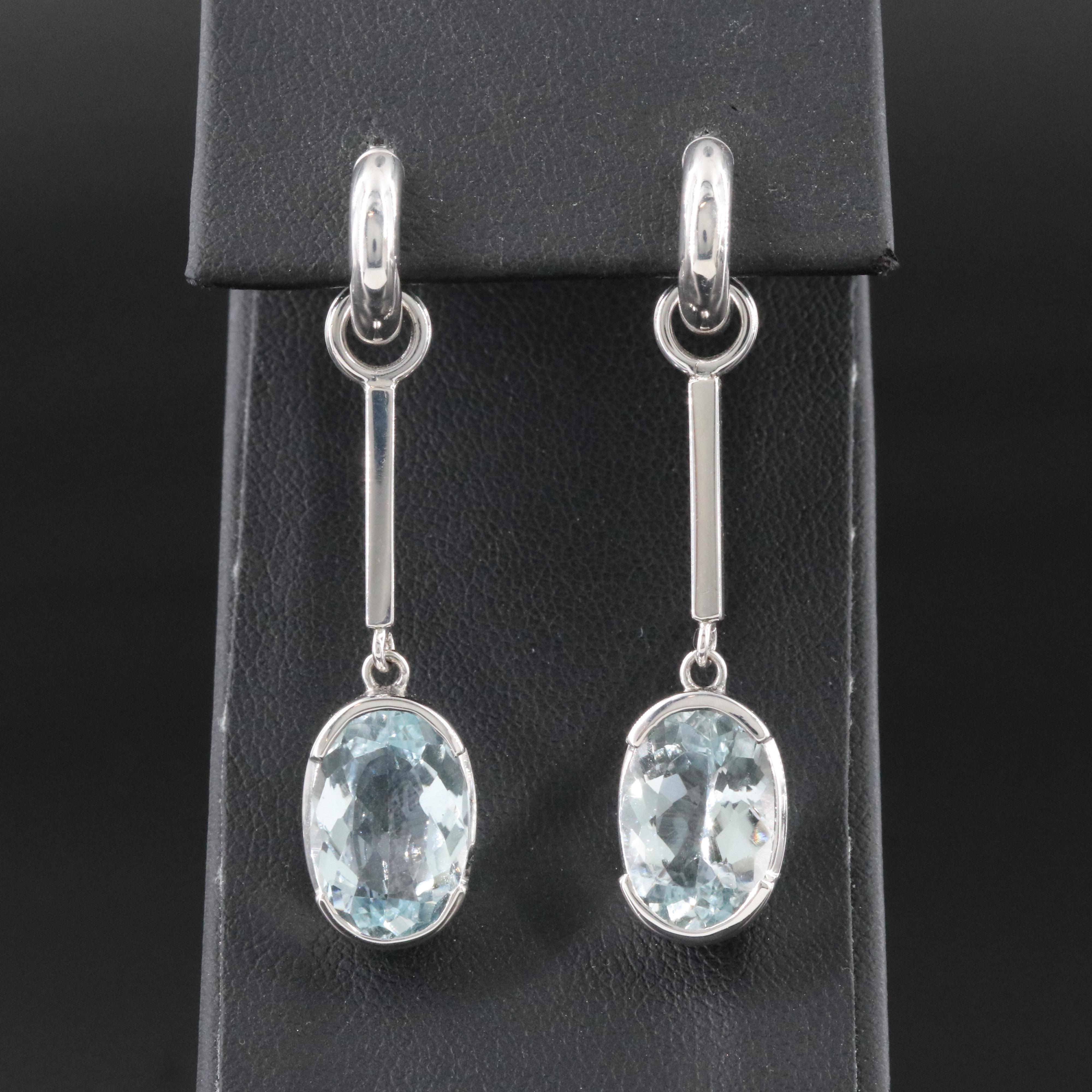 18K Topaz Huggie Hoops with 18K Enhancers | EBTH