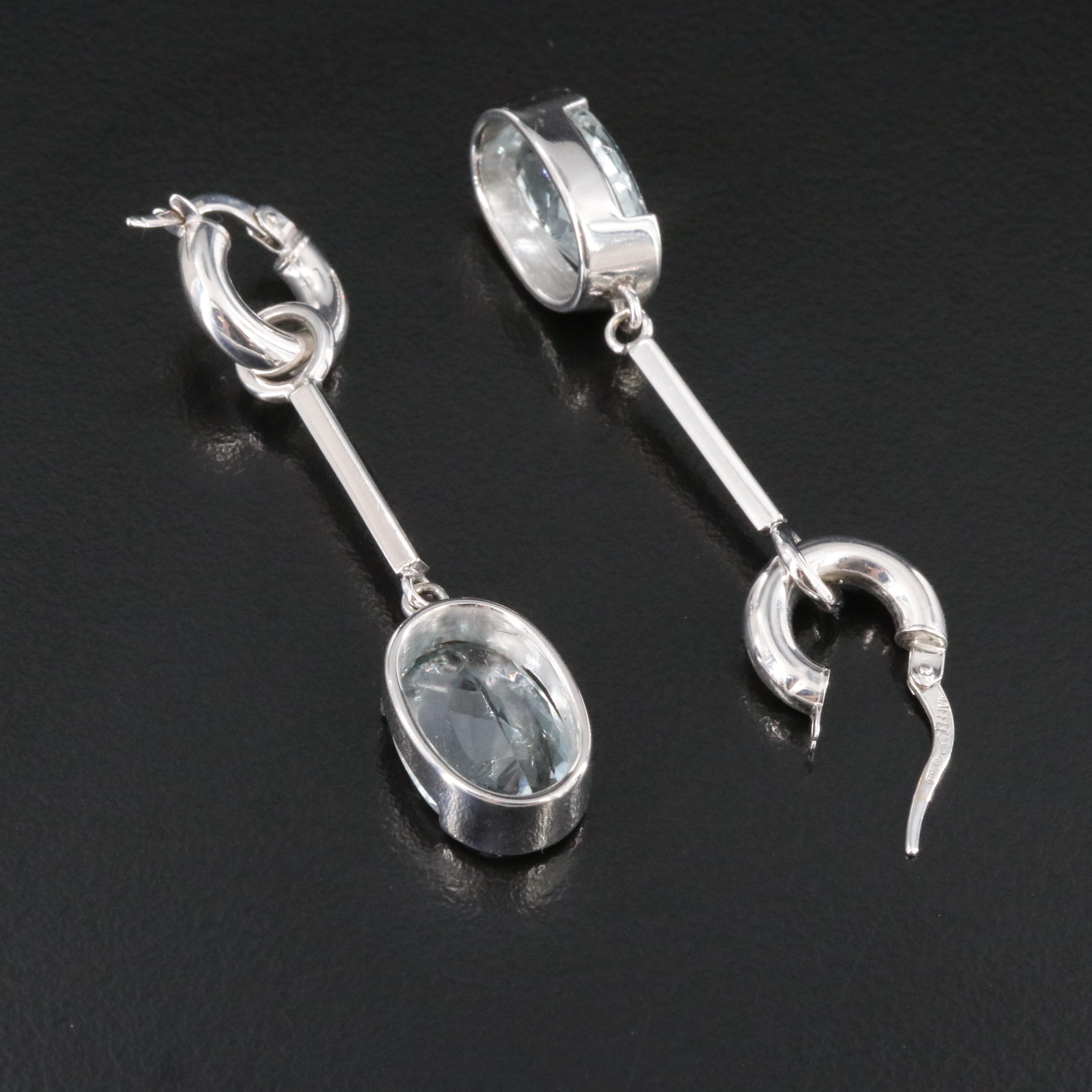 18K Topaz Huggie Hoops with 18K Enhancers | EBTH