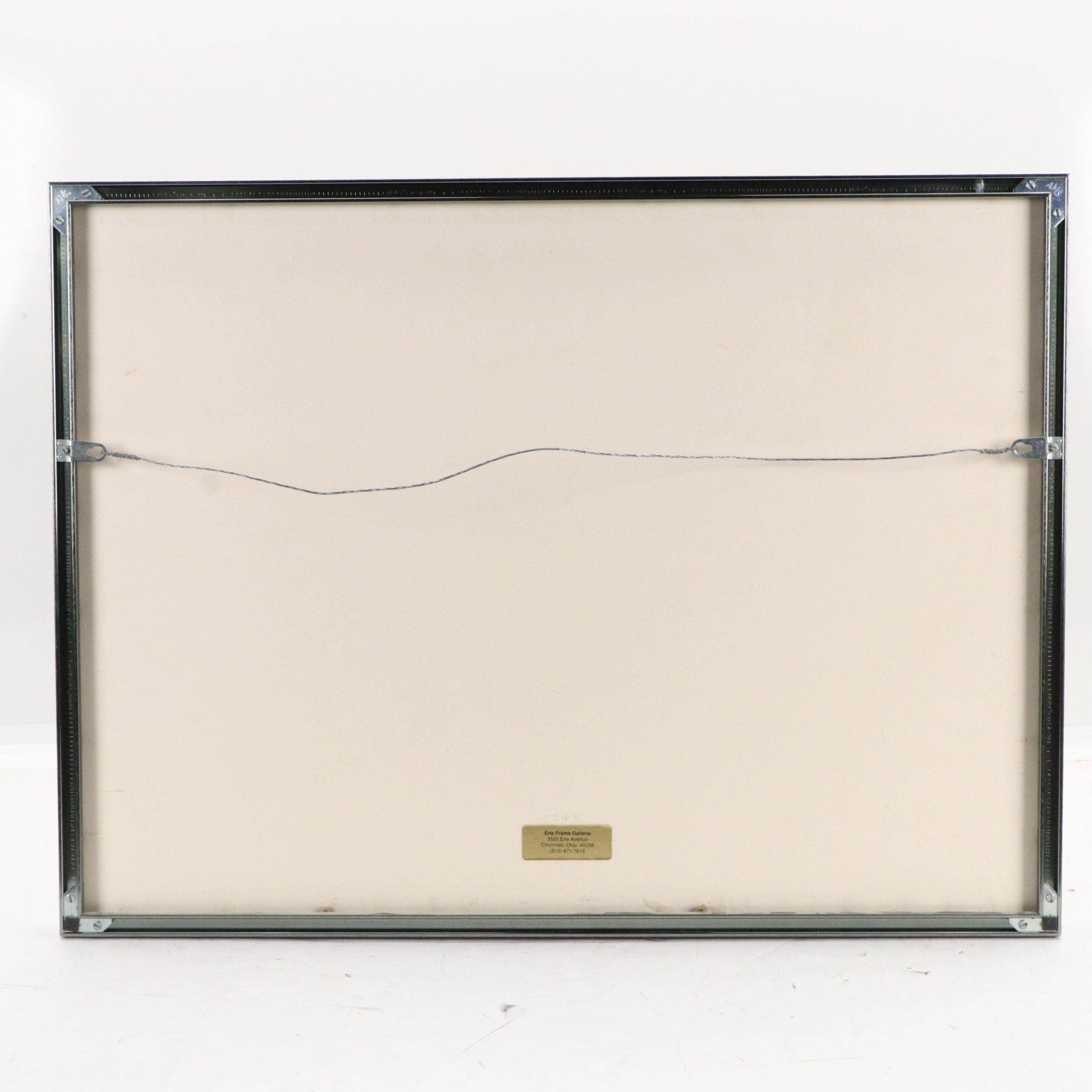 Nancy Taylor Stonington Offset Lithograph "Snow Light," Circa 1982 | EBTH