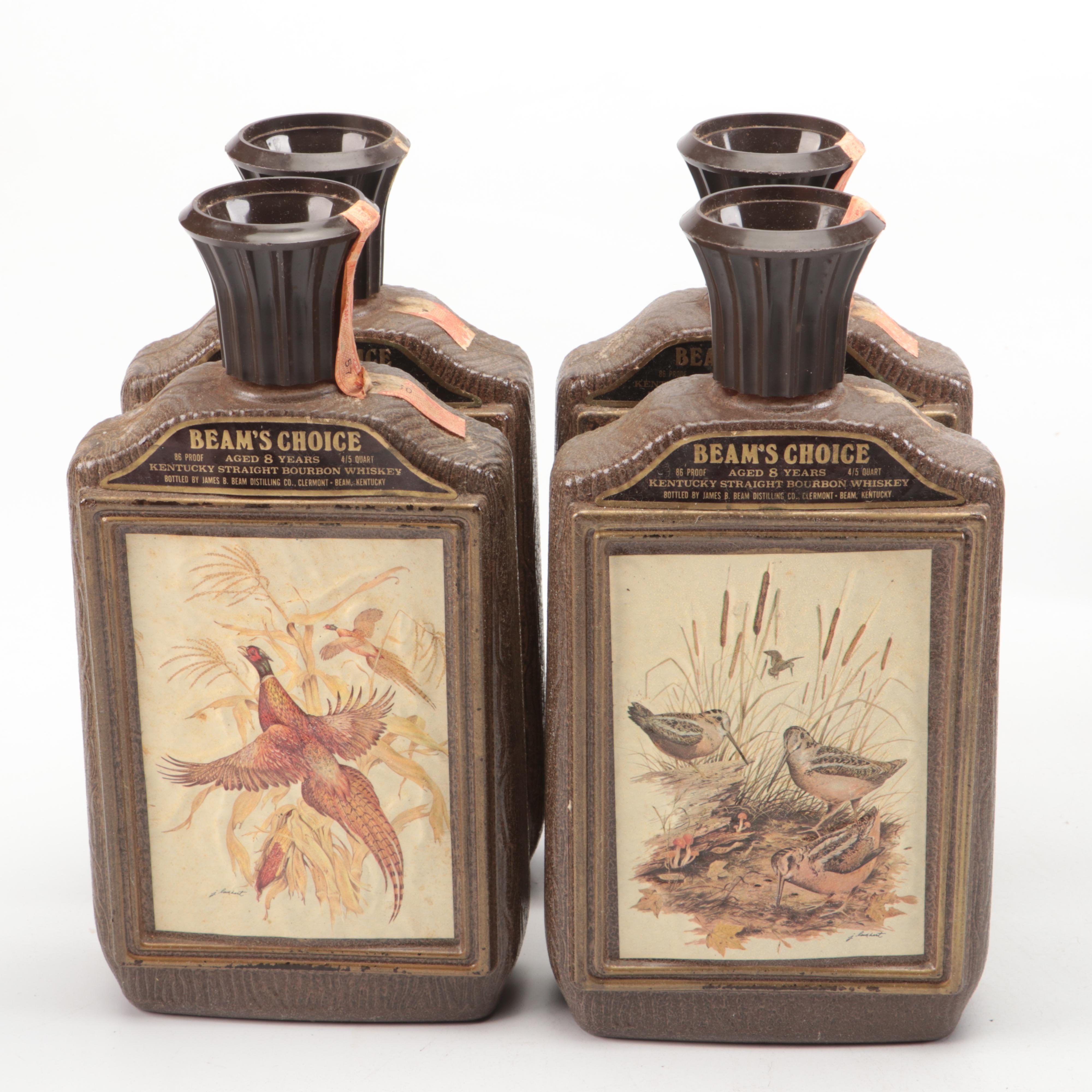 Jim Beam Collectible Glass Decanters Depicting Famous Art | EBTH