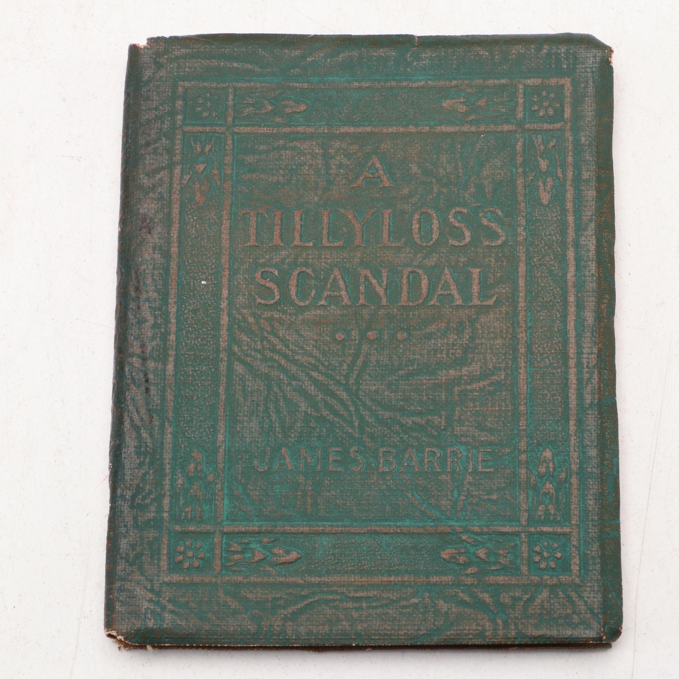 Little Leather Library "A Tillyloss Scandal" by J. M. Barrie and More ...