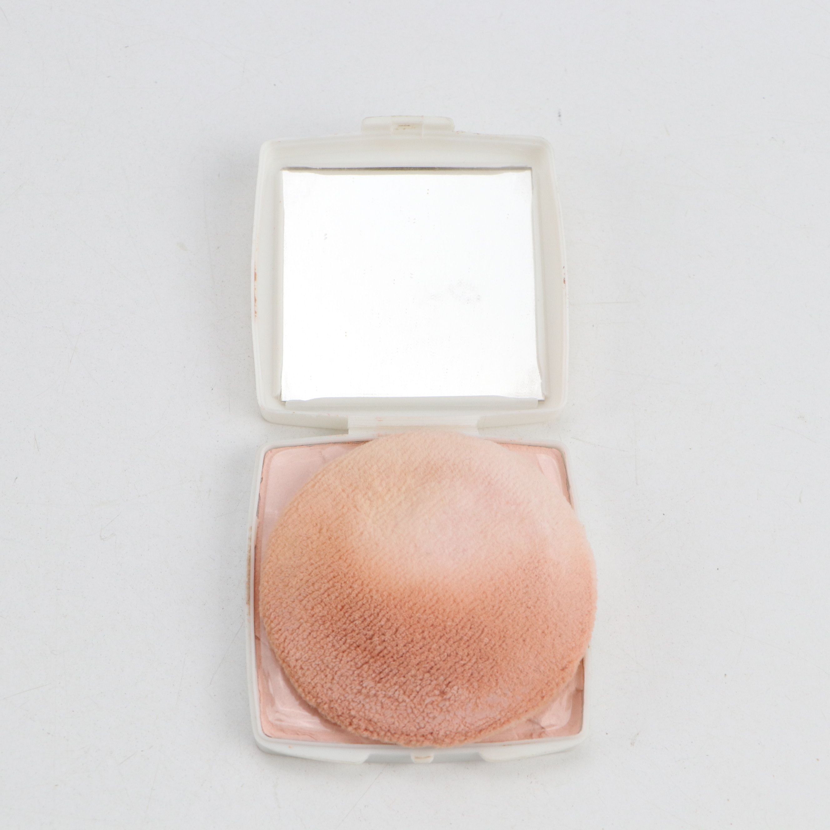 Vanity Tools Including Hand Mirror, Brushes, Hand-Painted Compact and ...